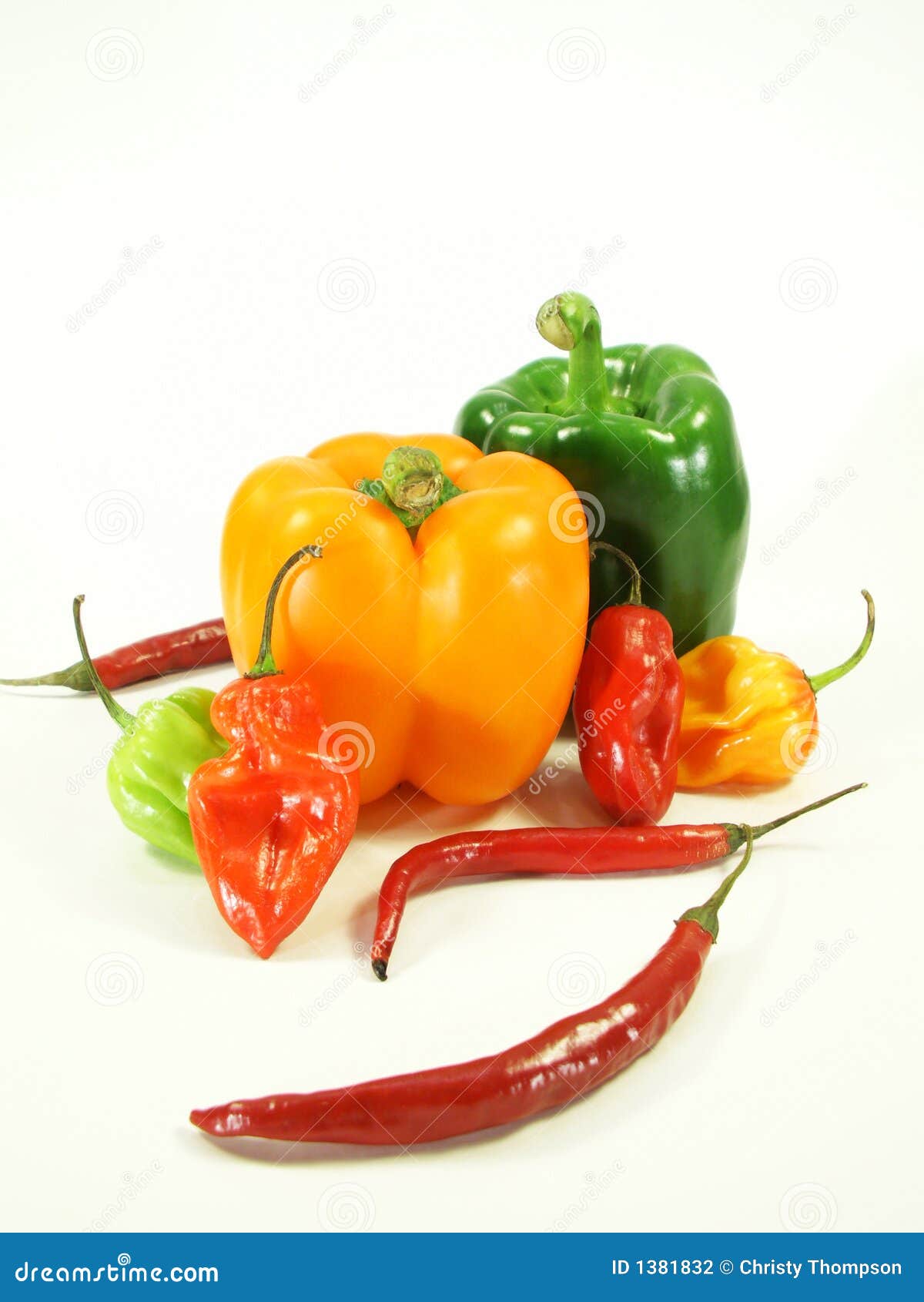 Pepper pile stock photo. Image of orange, dinner, nature - 1381832