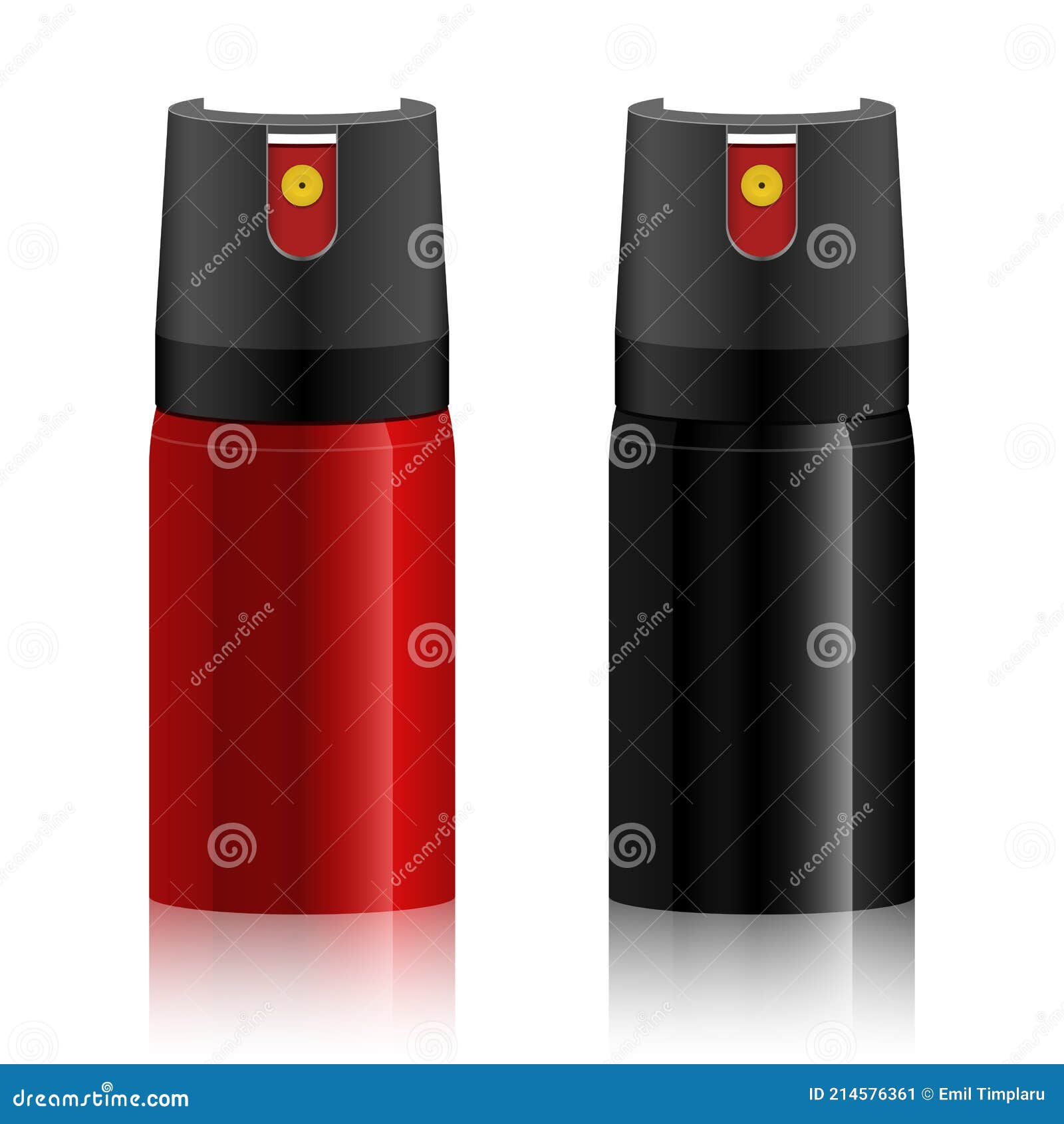 Pepper Spray Vector Design Illustration Stock Vector - Illustration of ...