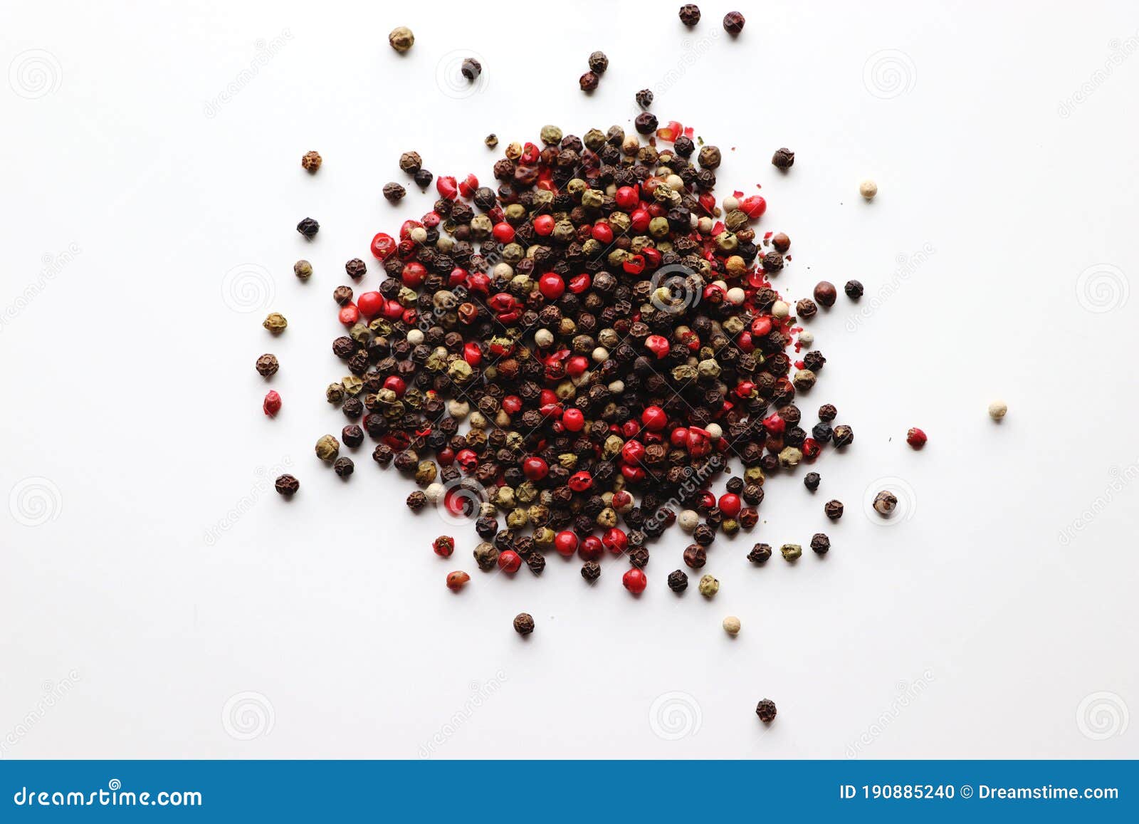Pepper Sprinkled on the Table Stock Photo - Image of flavor, natural ...