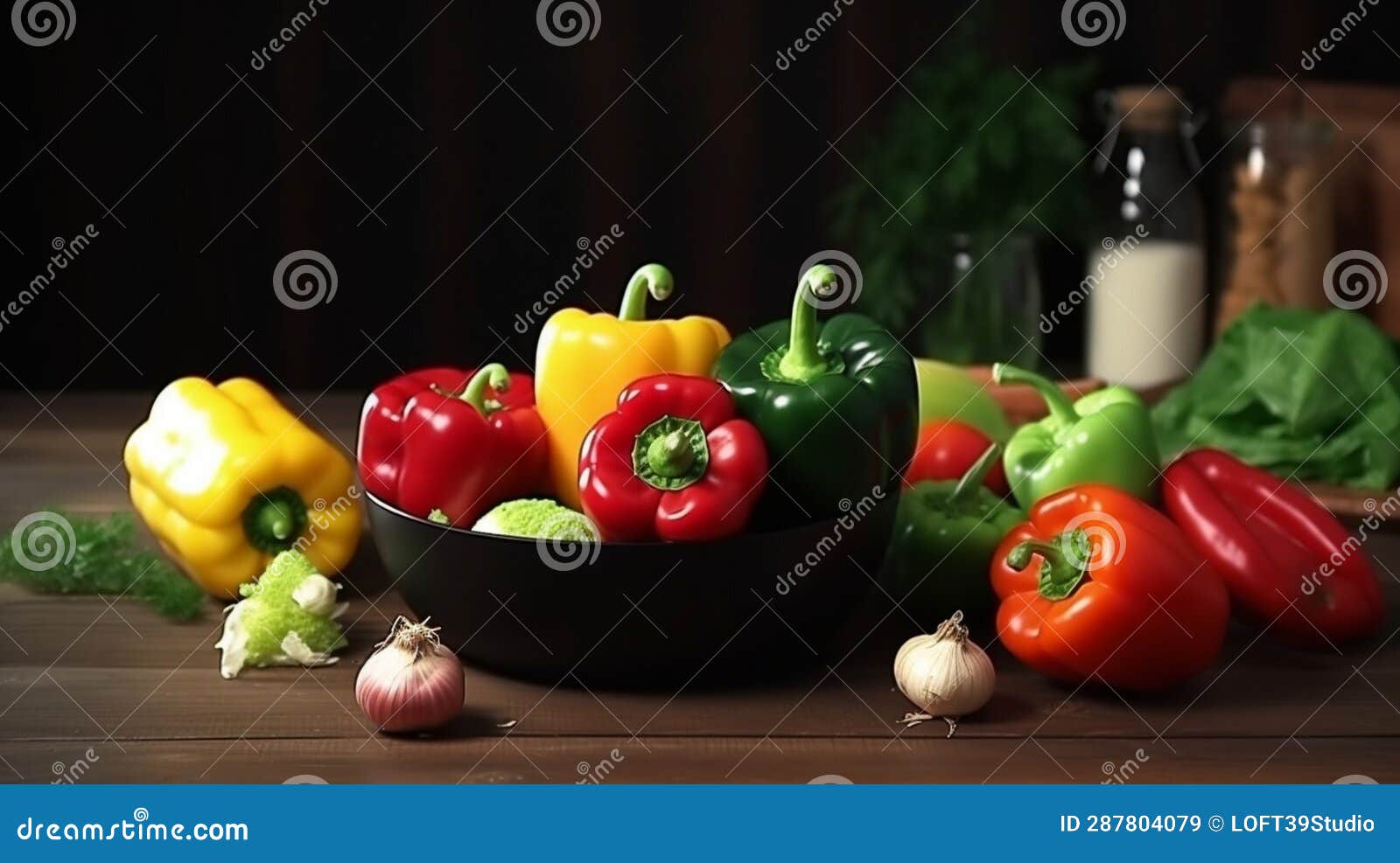 Pepper_on_a_table__vegetables_concept_1690507860138_5 Stock ...