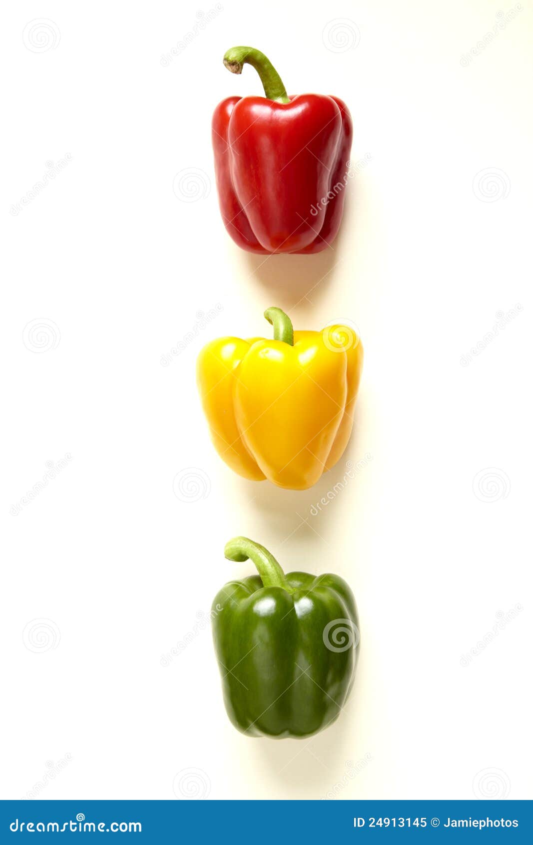 Pepper traffic lights stock image. Image of vegetables - 24913145