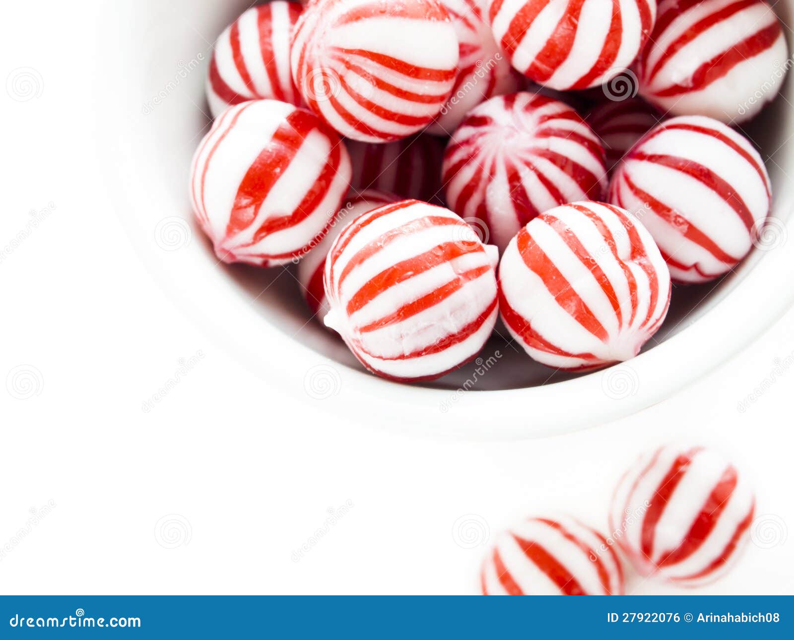 Peppermint candies stock photo. Image of christmas, dishware - 27922076