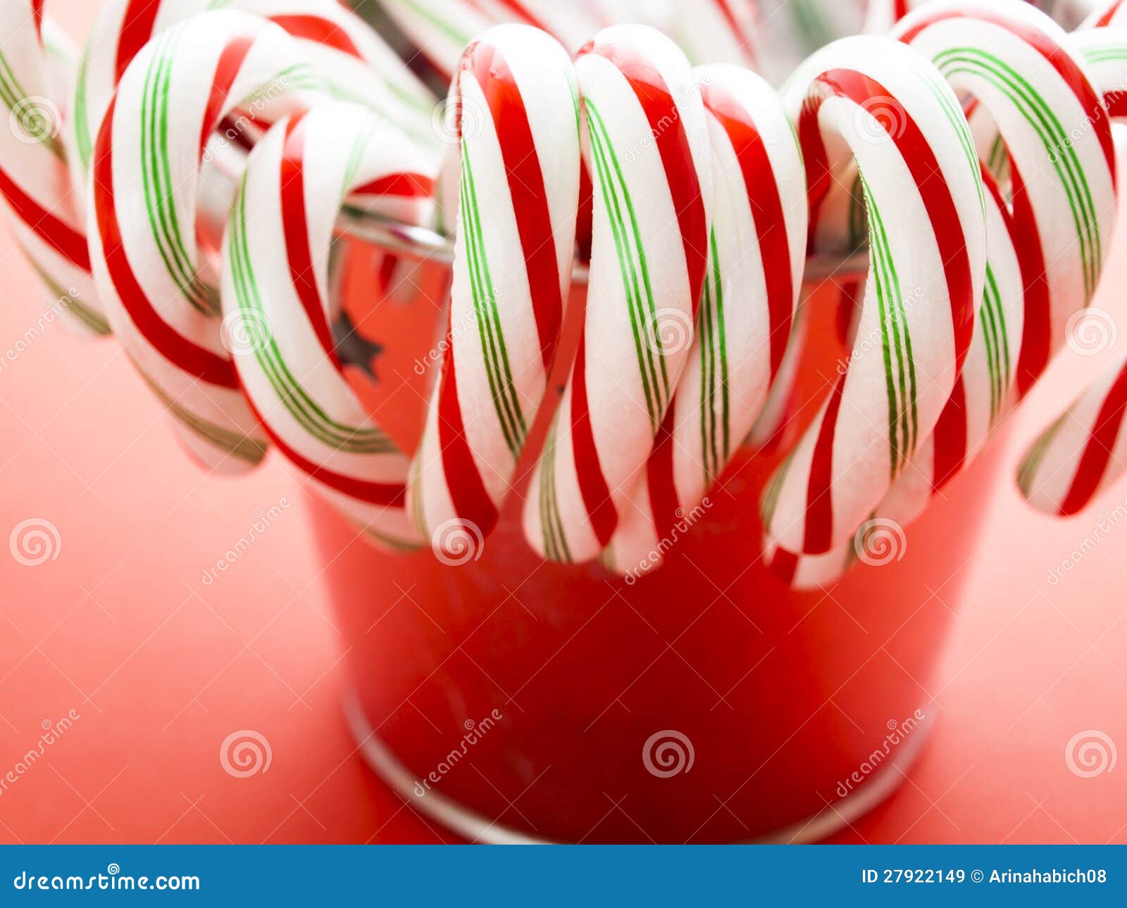 Peppermint candies stock image. Image of striped, bucket - 27922149