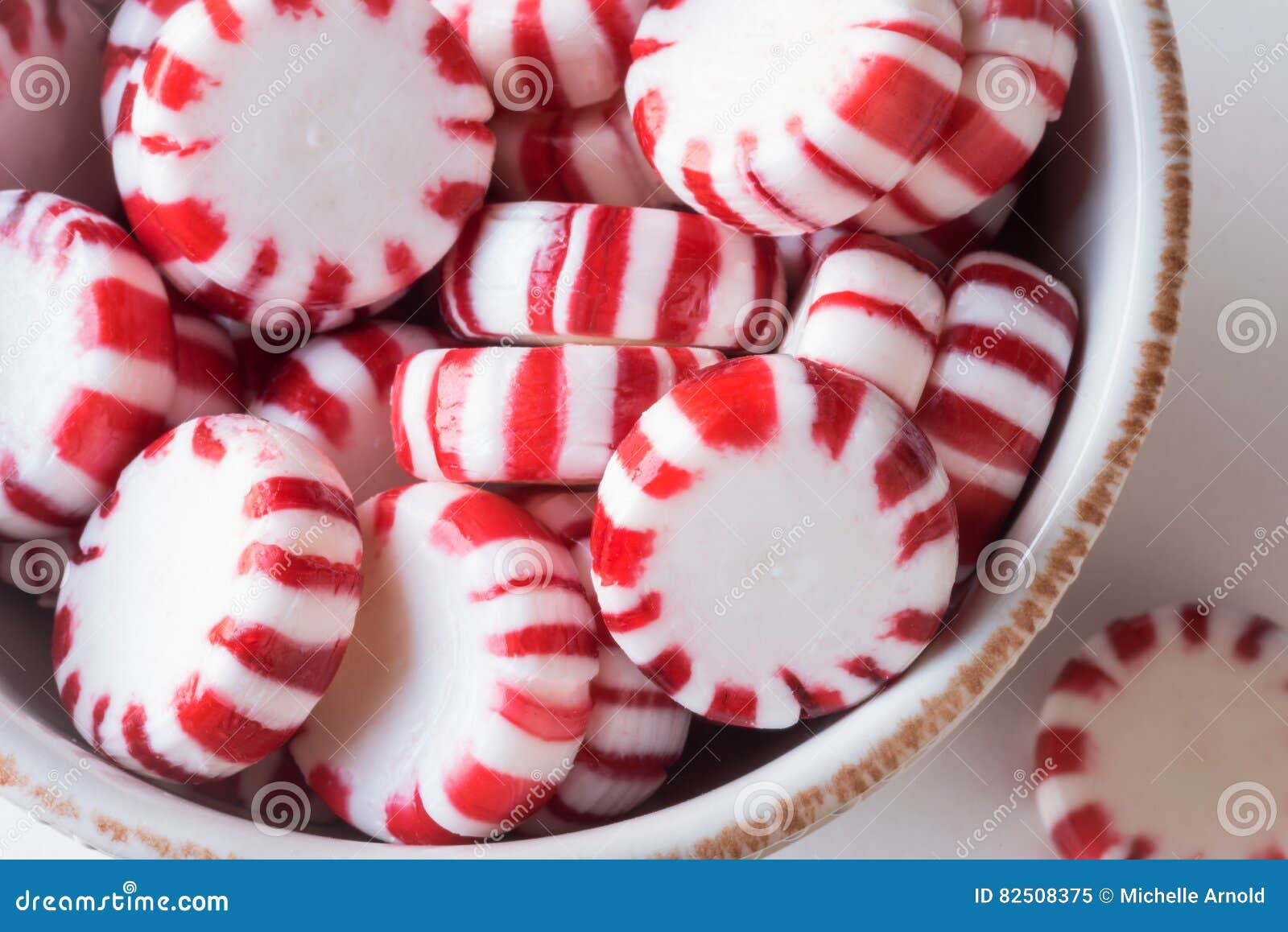 Peppermint Candies stock image. Image of stripe, candies - 82508375