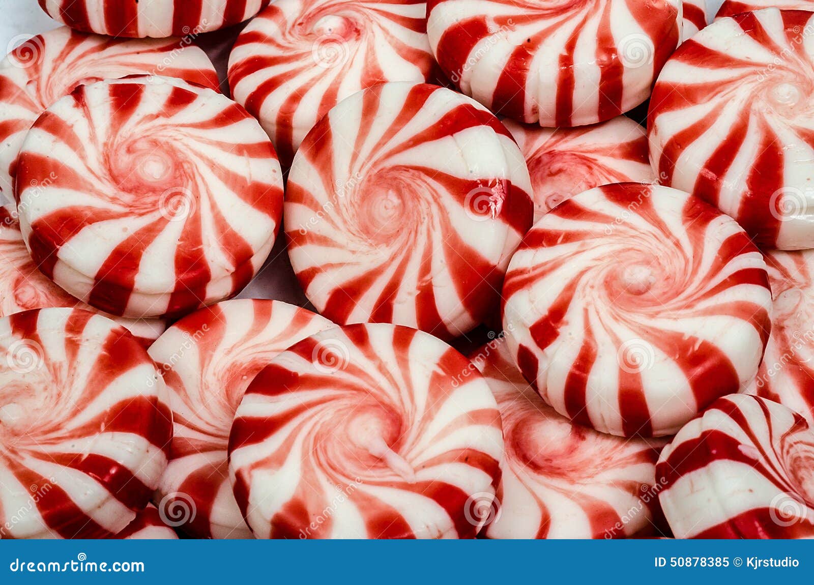 Peppermint candy spirals stock image. Image of retro - 50878385