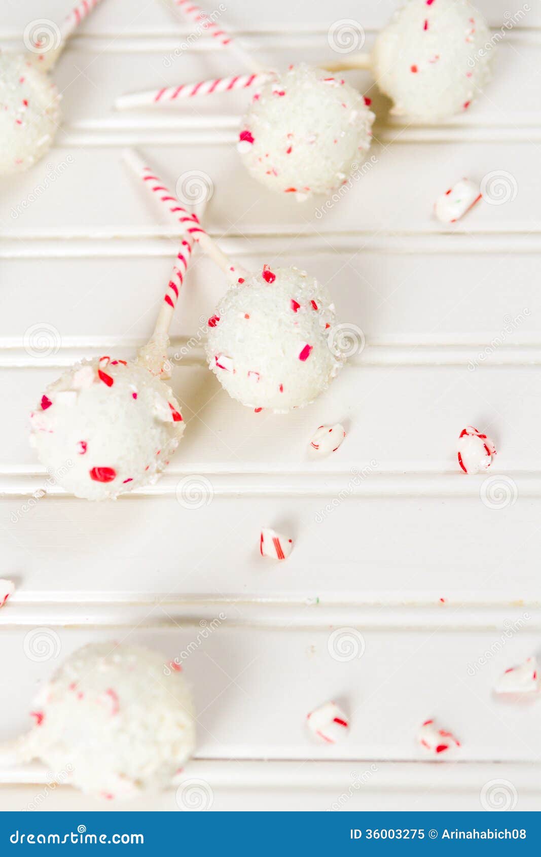 Peppermint Chocolate Cake Pops Stock Image - Image of cake, pastrie ...
