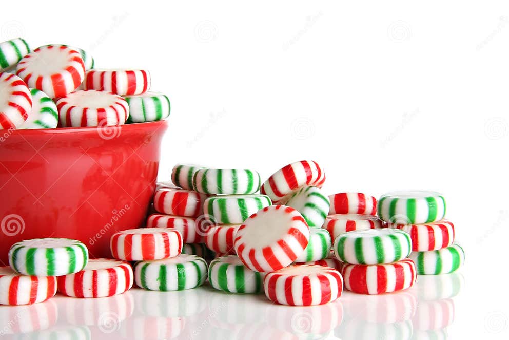 Peppermint Christmas candy stock photo. Image of fashioned - 16996652
