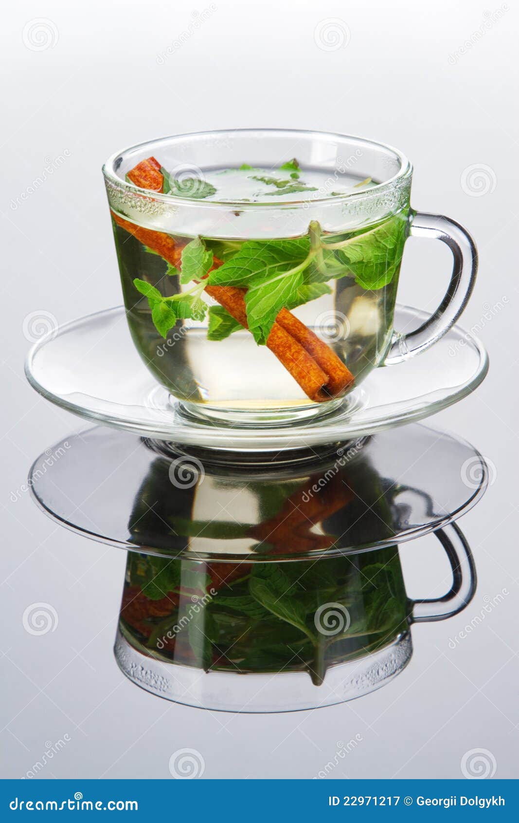 Peppermint and Cinnamon Drink Stock Image - Image of food, herbal: 22971217