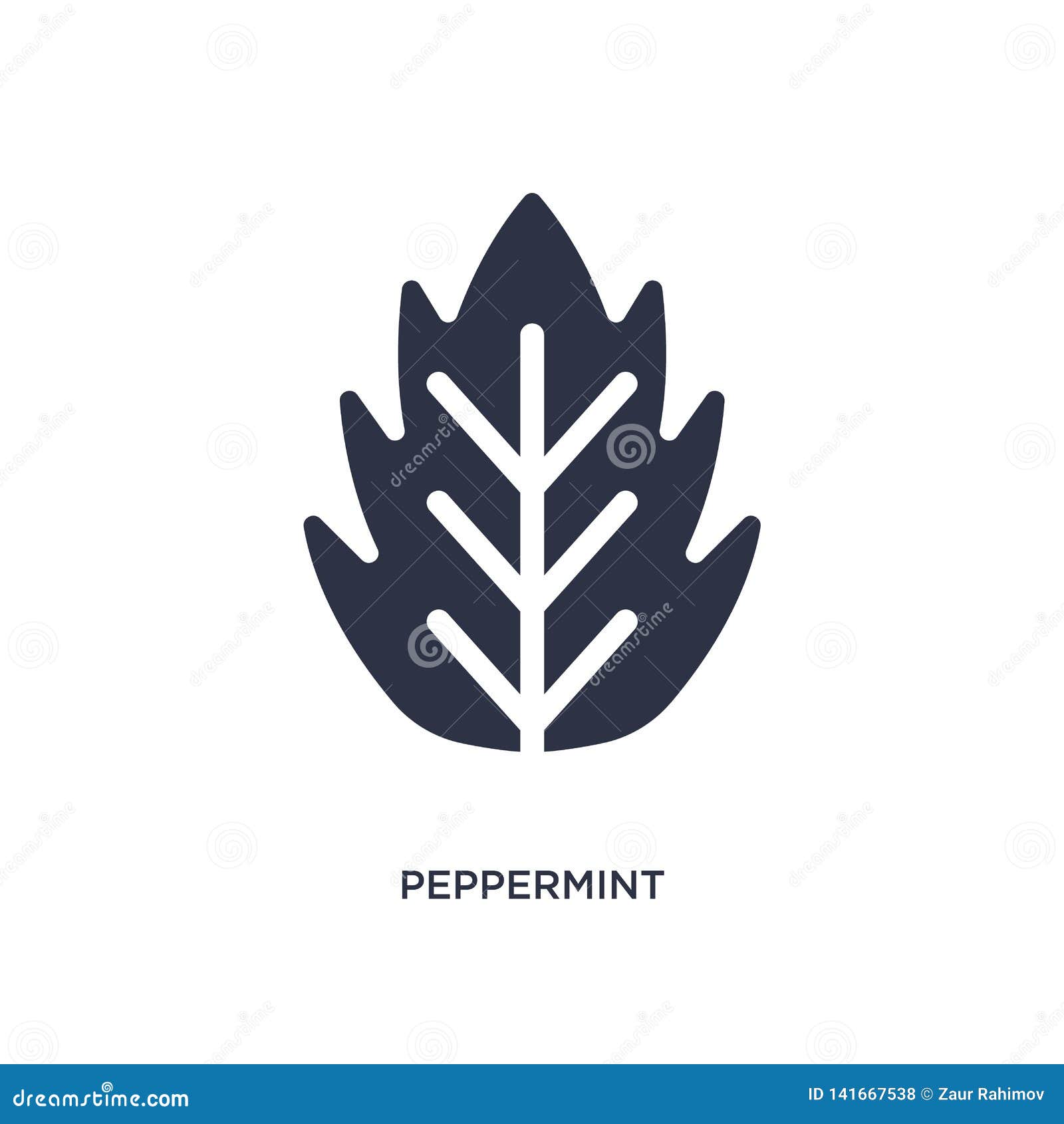 Peppermint Icon on White Background. Simple Element Illustration from ...