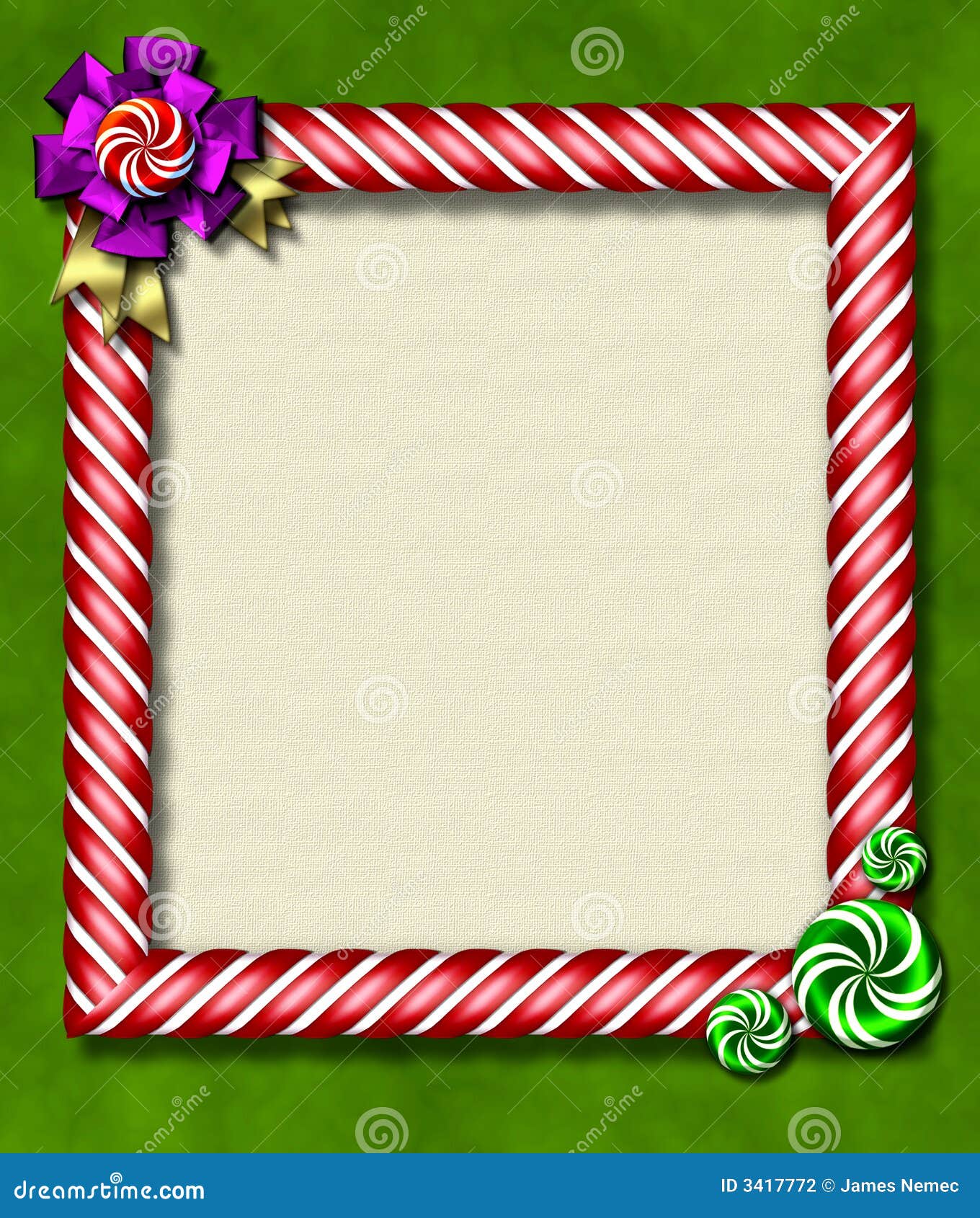 Peppermint x-mas frame stock illustration. Illustration of christmas ...