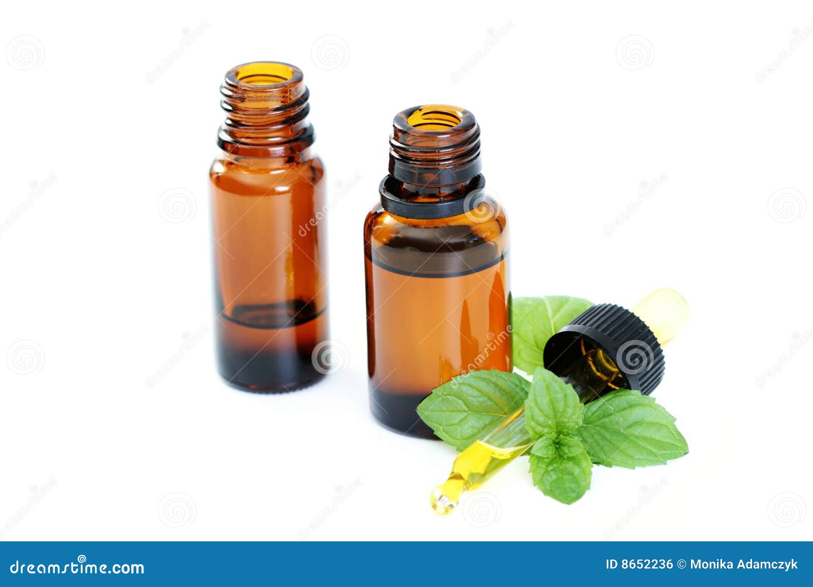 Peppermint oil stock photo. Image of healthy, homeopathic - 8652236