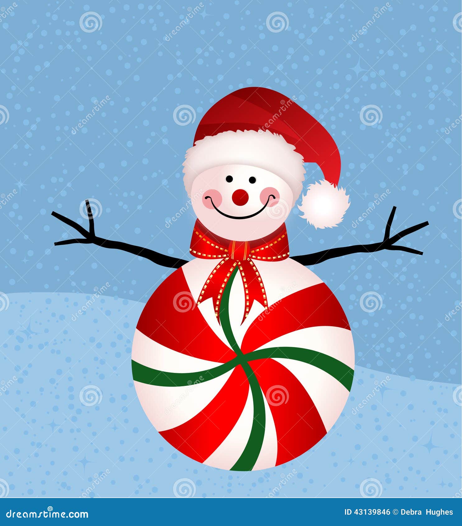 Cute Retro Snowman Circle Stock Illustrations – 136 Cute Retro Snowman ...