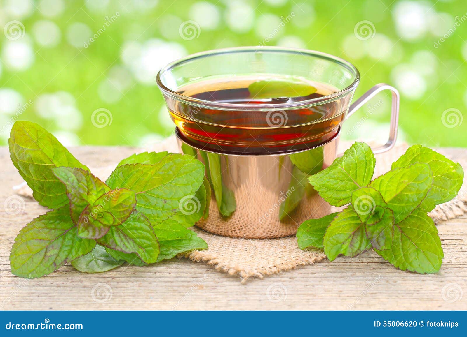 Peppermint tea stock photo. Image of peppermint, medicinal - 35006620