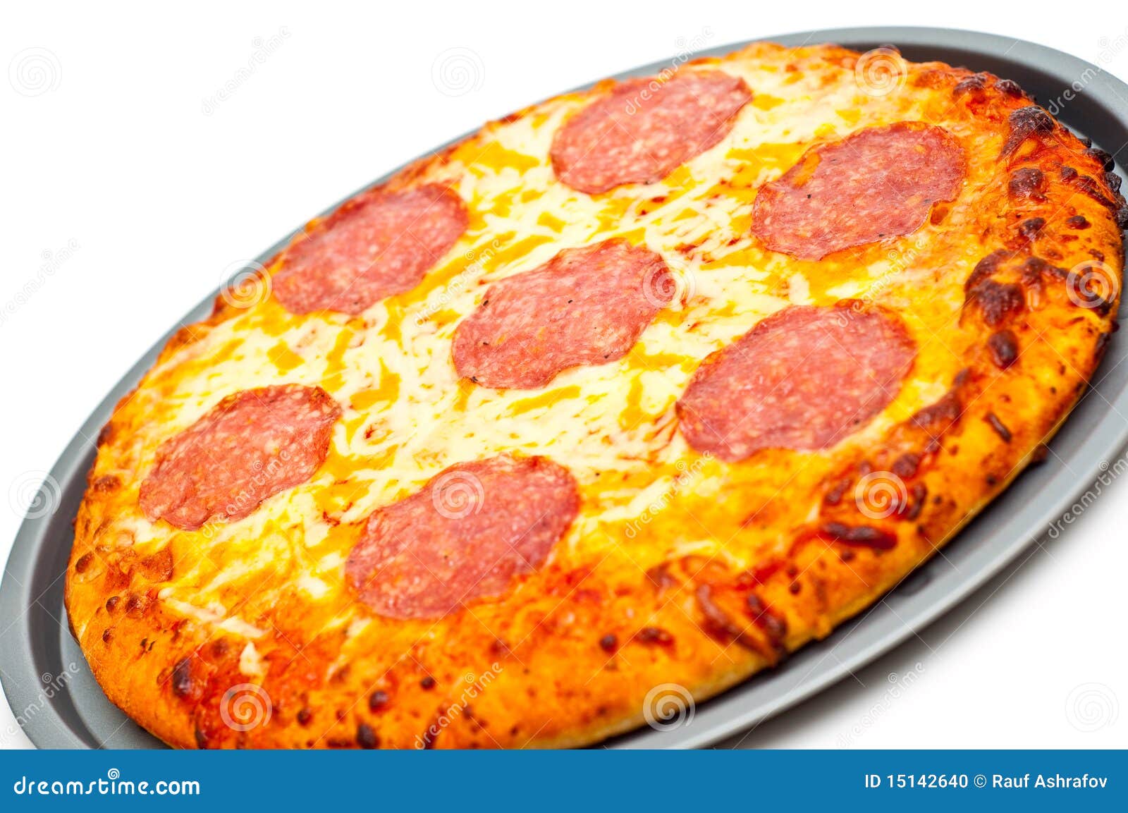 Pepperoni pizza stock photo. Image of cheese, delivery - 15142640