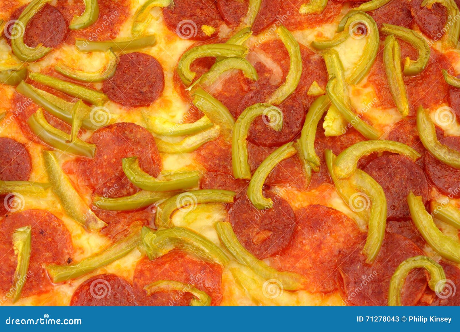 Pepperoni Pizza Background stock image. Image of food - 71278043