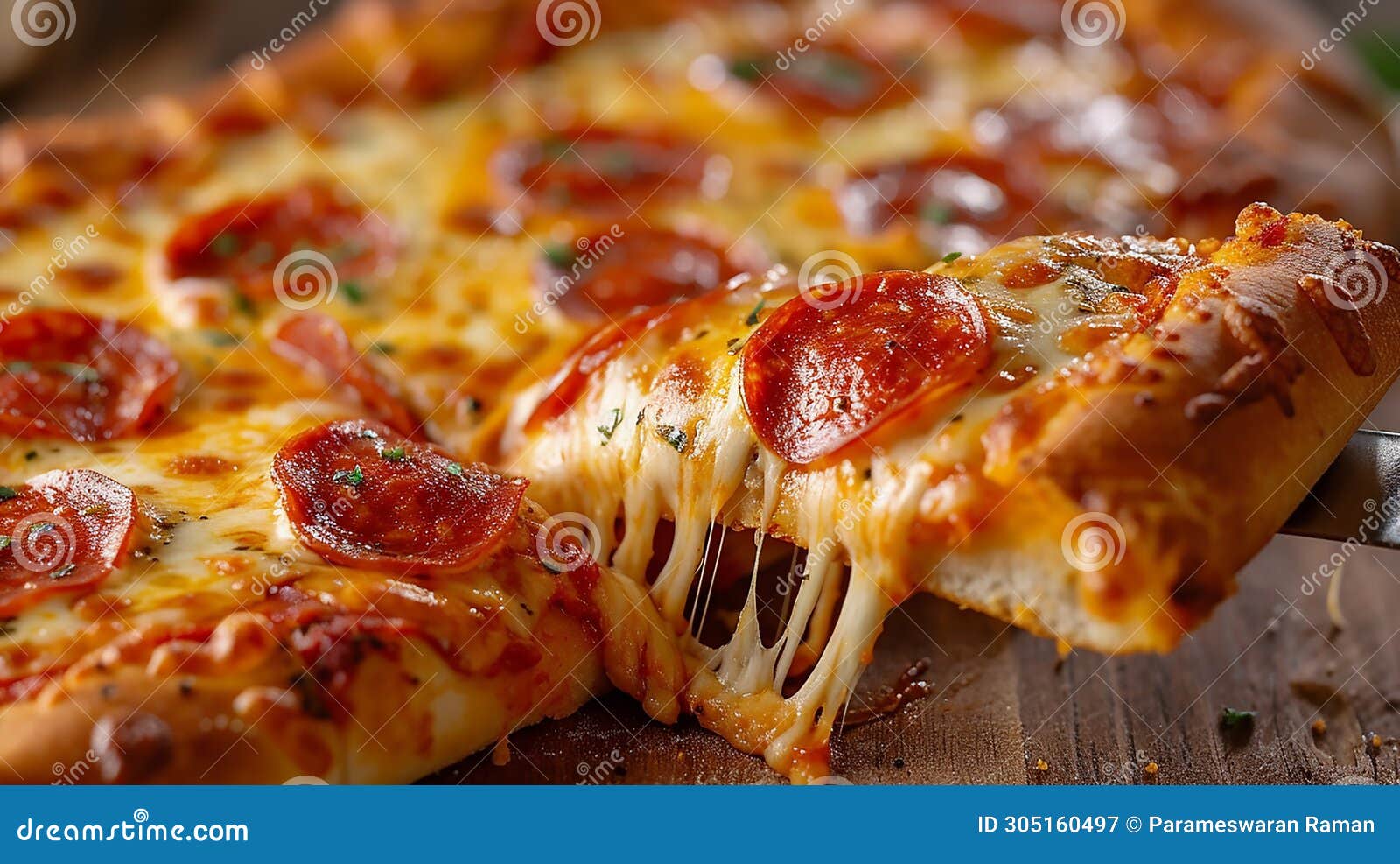 Cheesy Pepperoni Pizza Slice Royalty-Free Stock Image | CartoonDealer ...