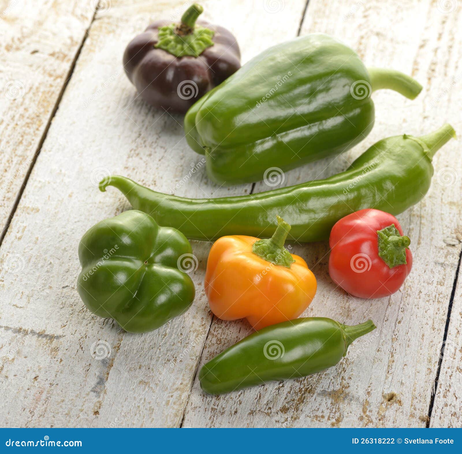 Peppers stock photo. Image of harvest, food, vegetarian - 26318222