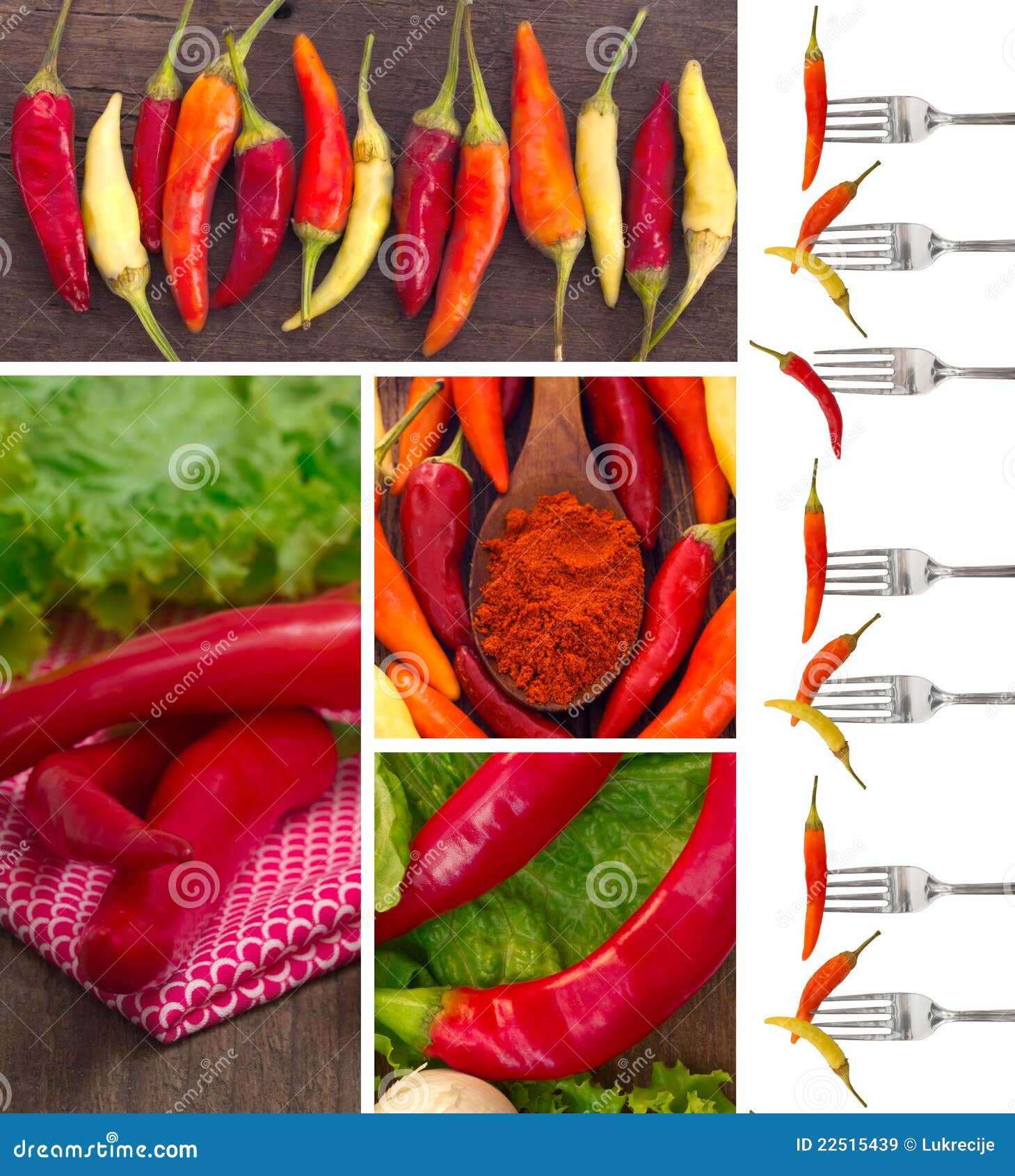 Peppers collage stock image. Image of full, pepper, cook - 22515439