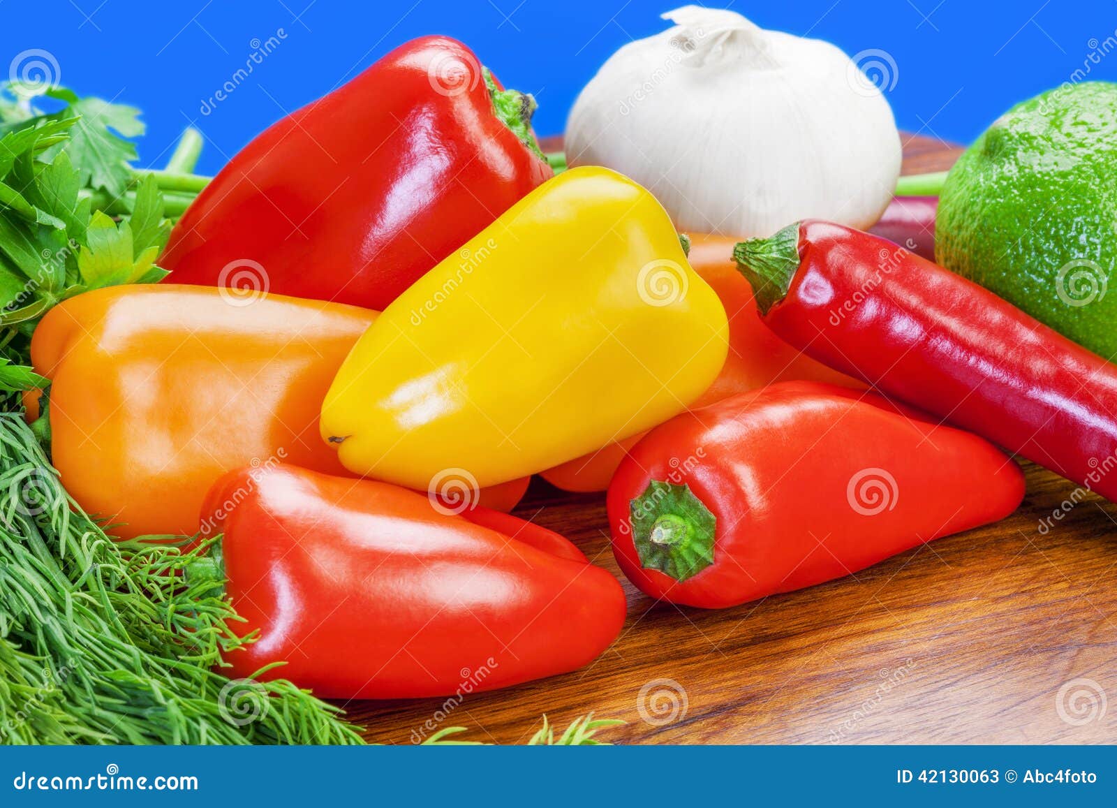 Peppers of Different Colors Stock Image - Image of gardening, lifestyle ...