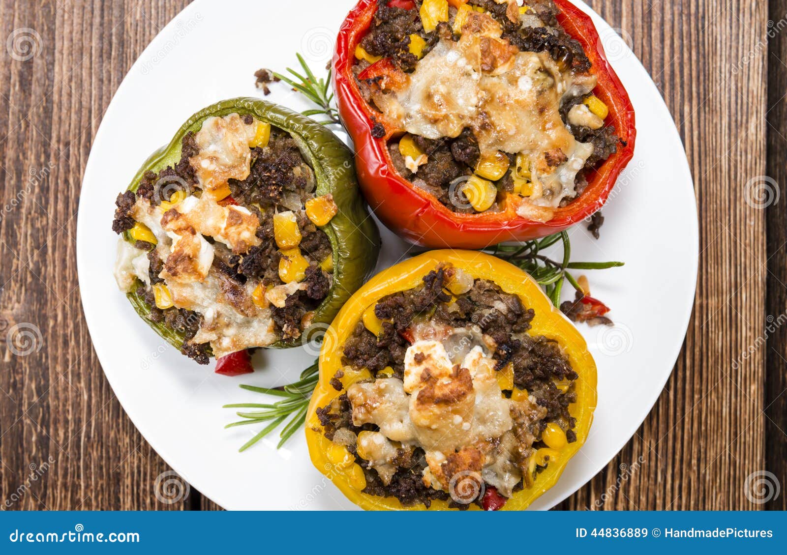 Peppers Stuffed with Minced Meat Stock Image - Image of meal, mince ...