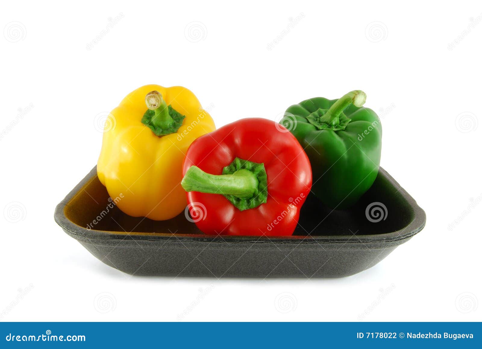 Peppers in the tray stock photo. Image of shiny, organic - 7178022