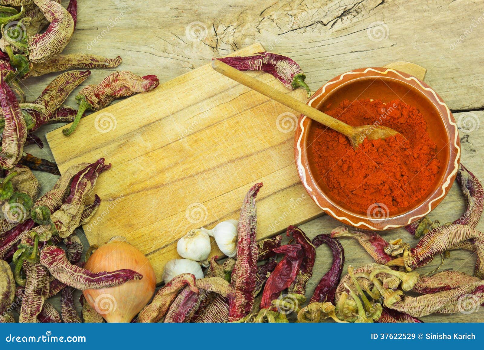 Peppers on wooden table. stock image. Image of food, meal - 37622529