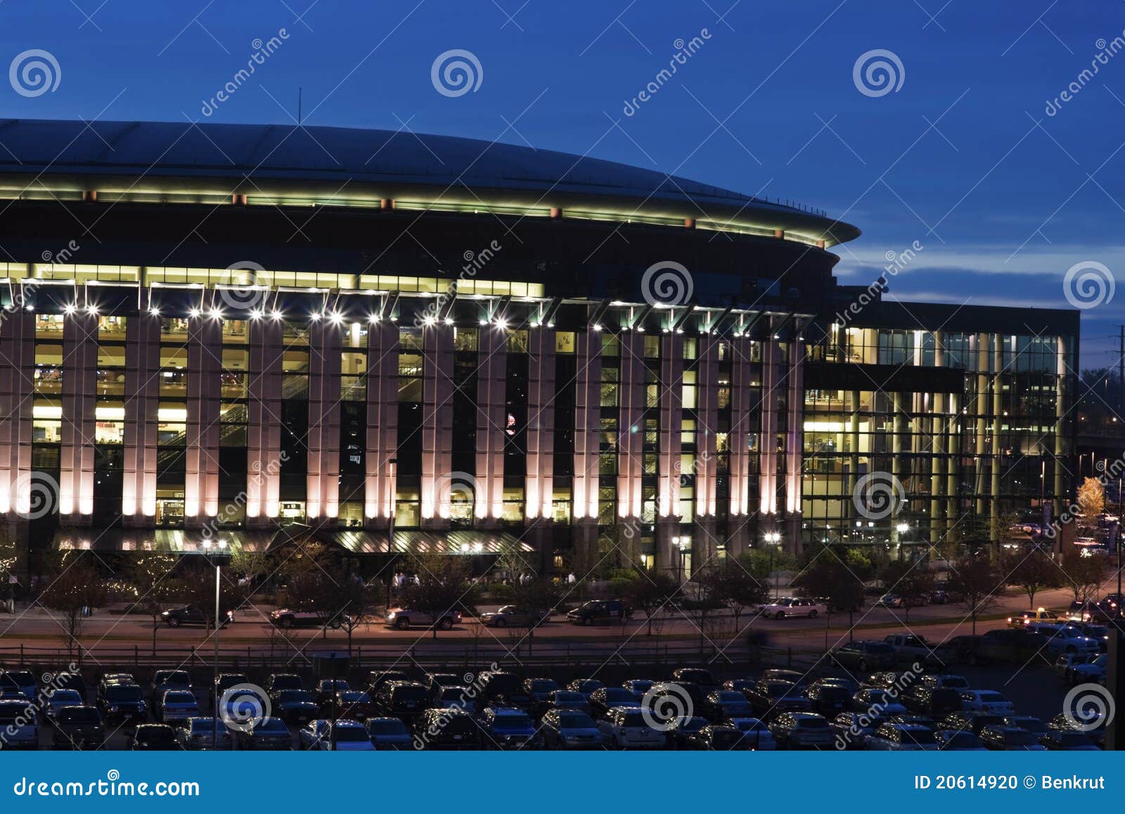 Pepsi Center in Downtown of Denver Editorial Image - Image of downtown ...