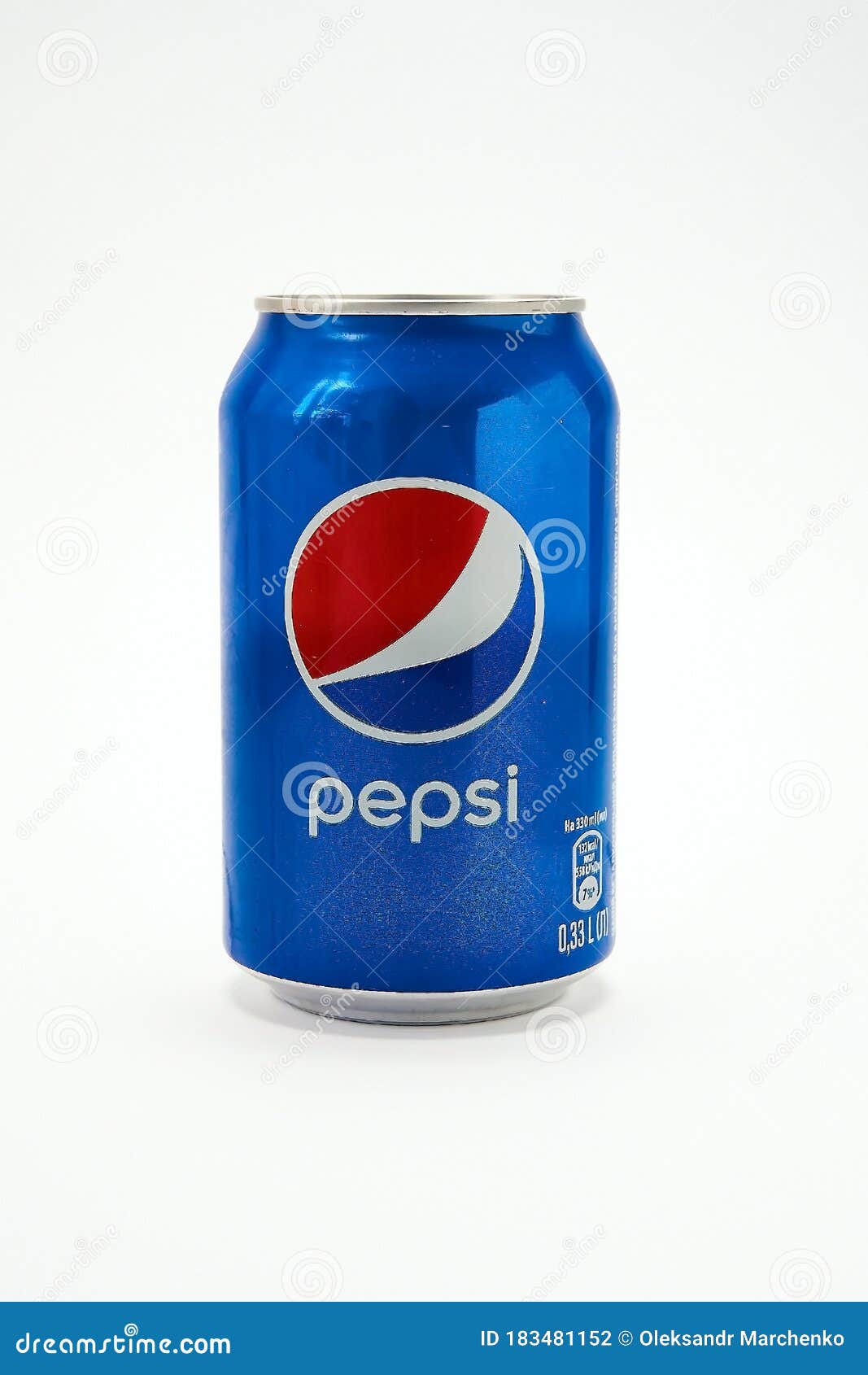 Pepsi Drink Isolated On Gradient Background Editorial Image ...