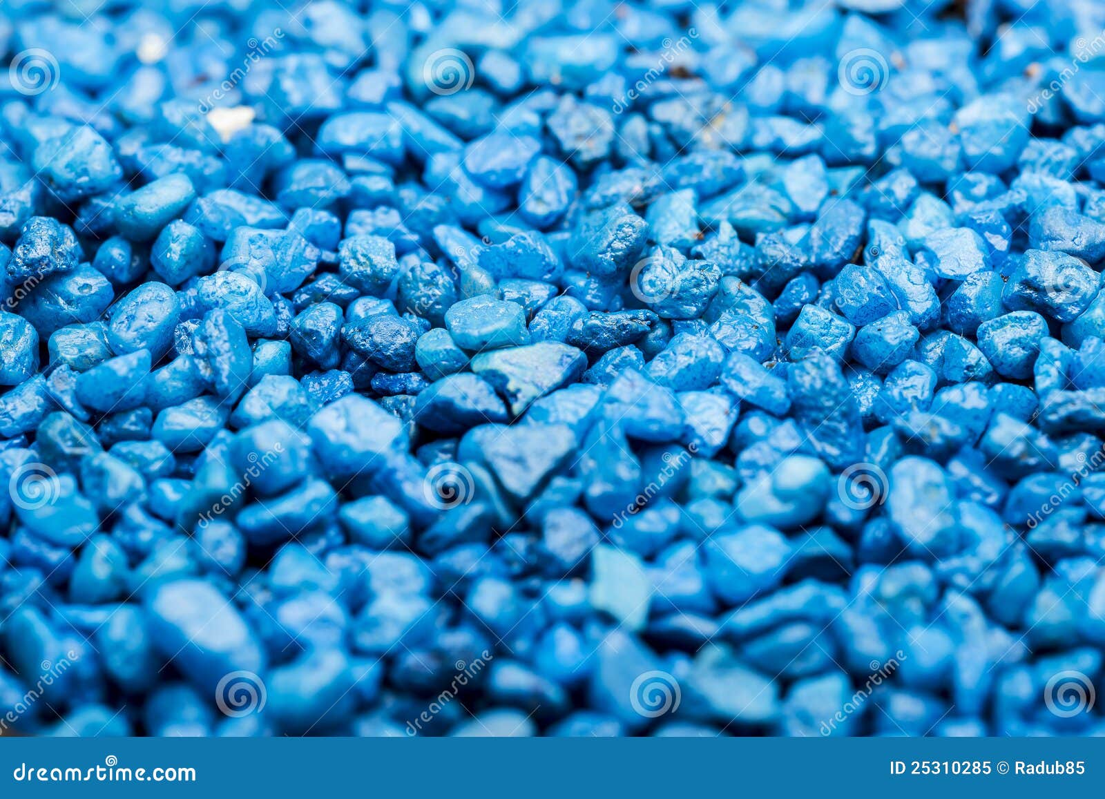 Pequeñas rocas azules imagen de archivo. Imagen de gema - 25310285