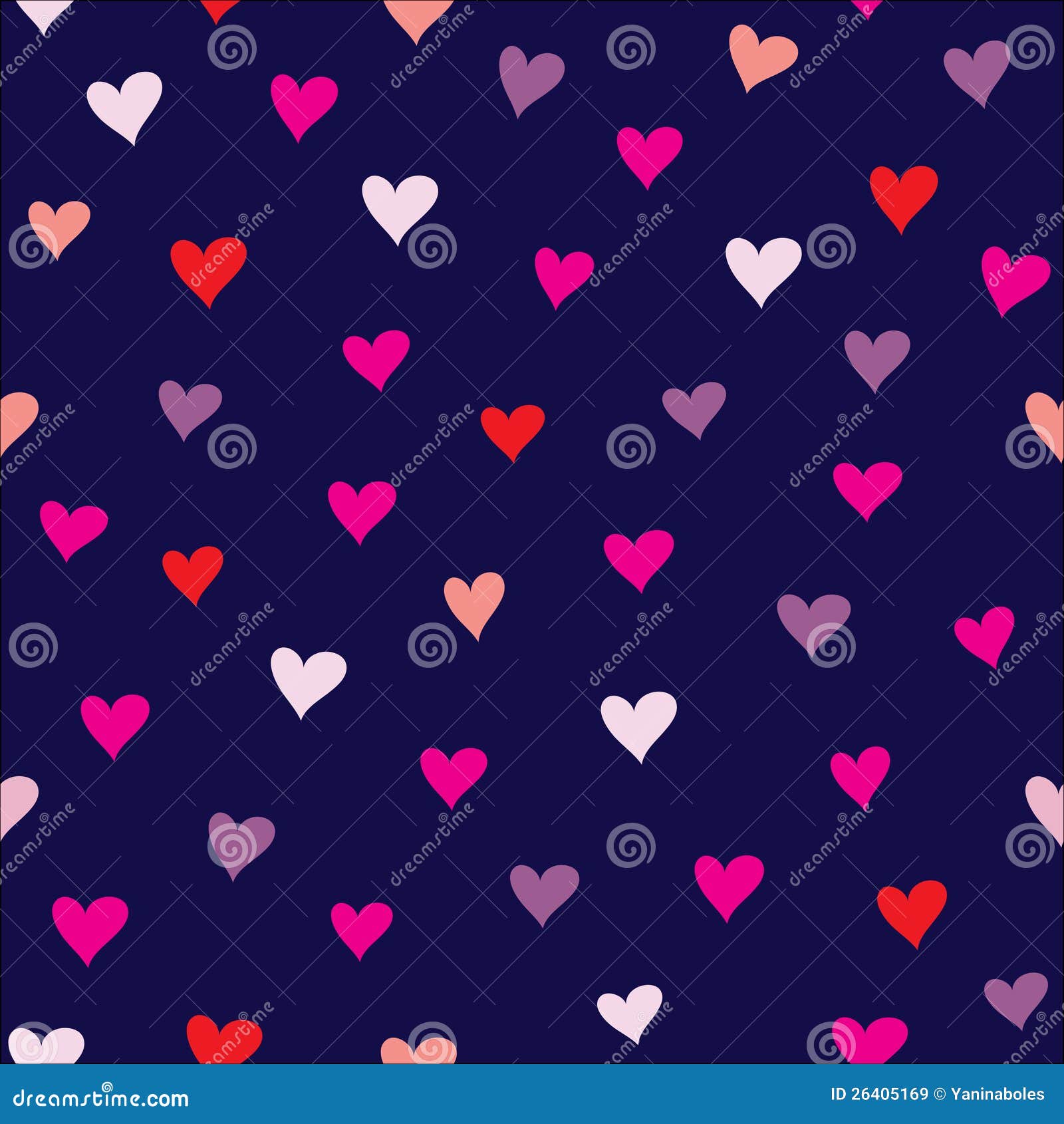 Pequeños corazones ilustración del vector. Ilustración de valentina ...