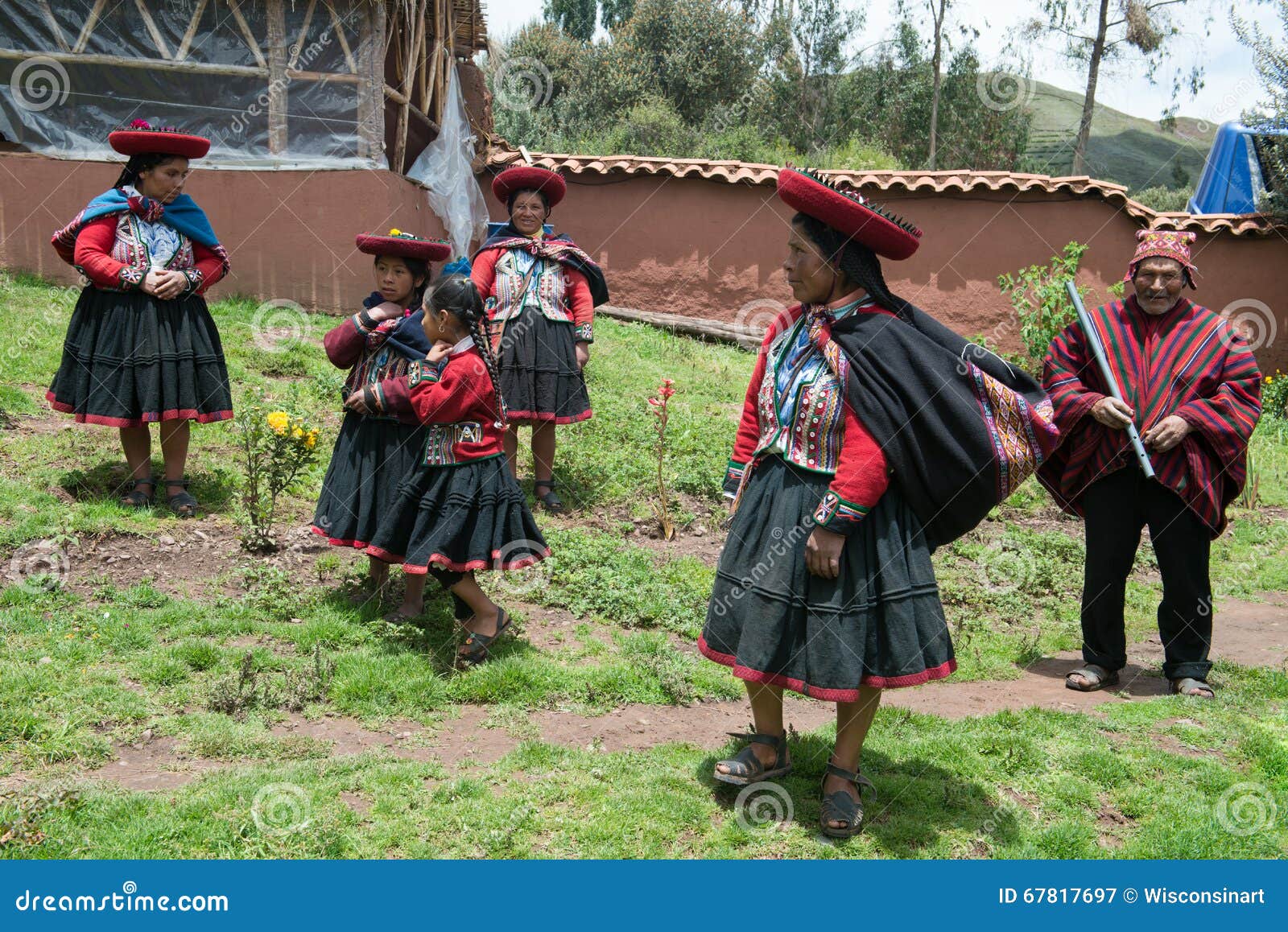 Perú, Gente Peruana De Traditionl, Viaje Fotografía editorial - Imagen ...