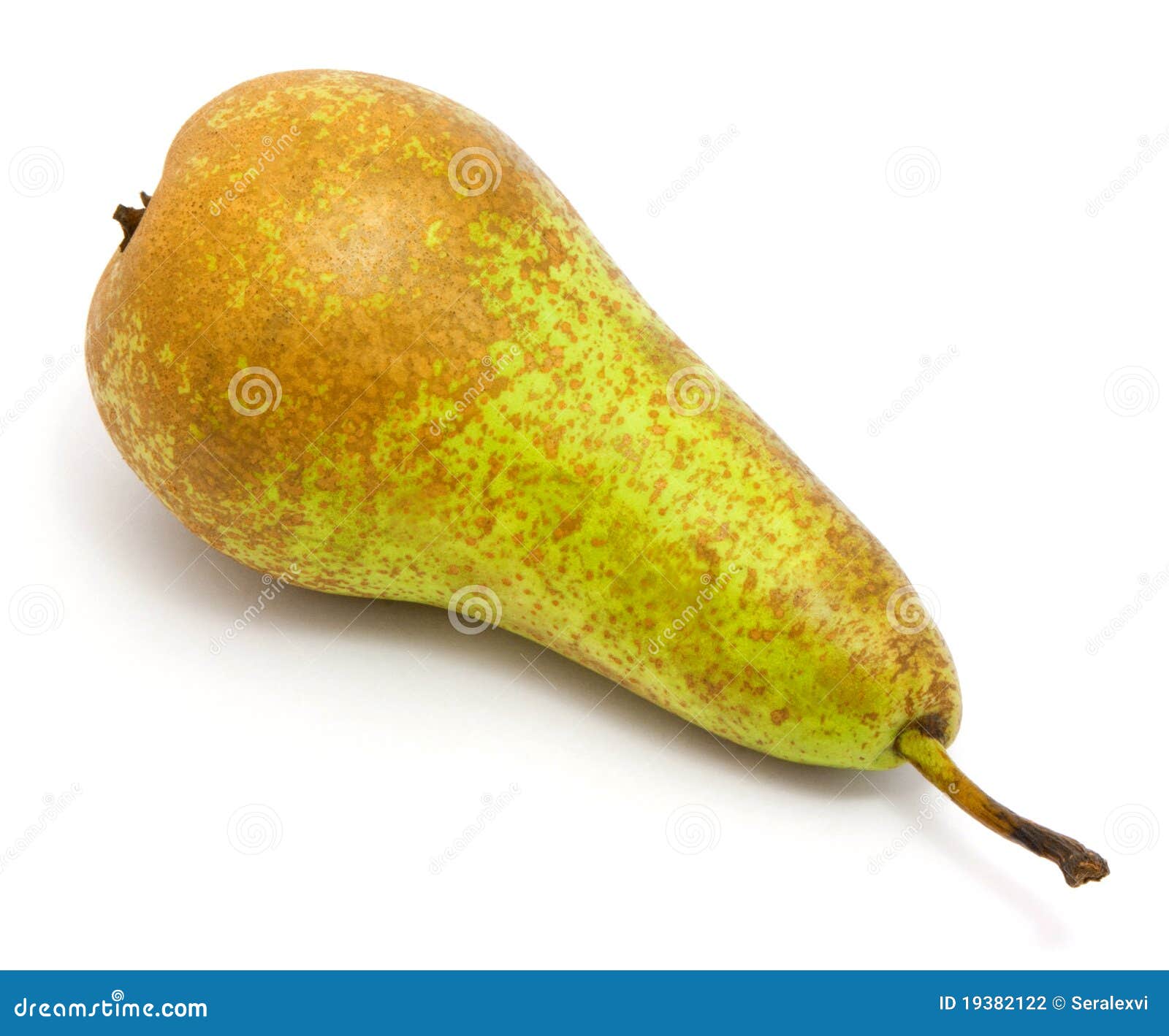 Pera fotografia stock. Immagine di giallo, pera, bianco - 19382122
