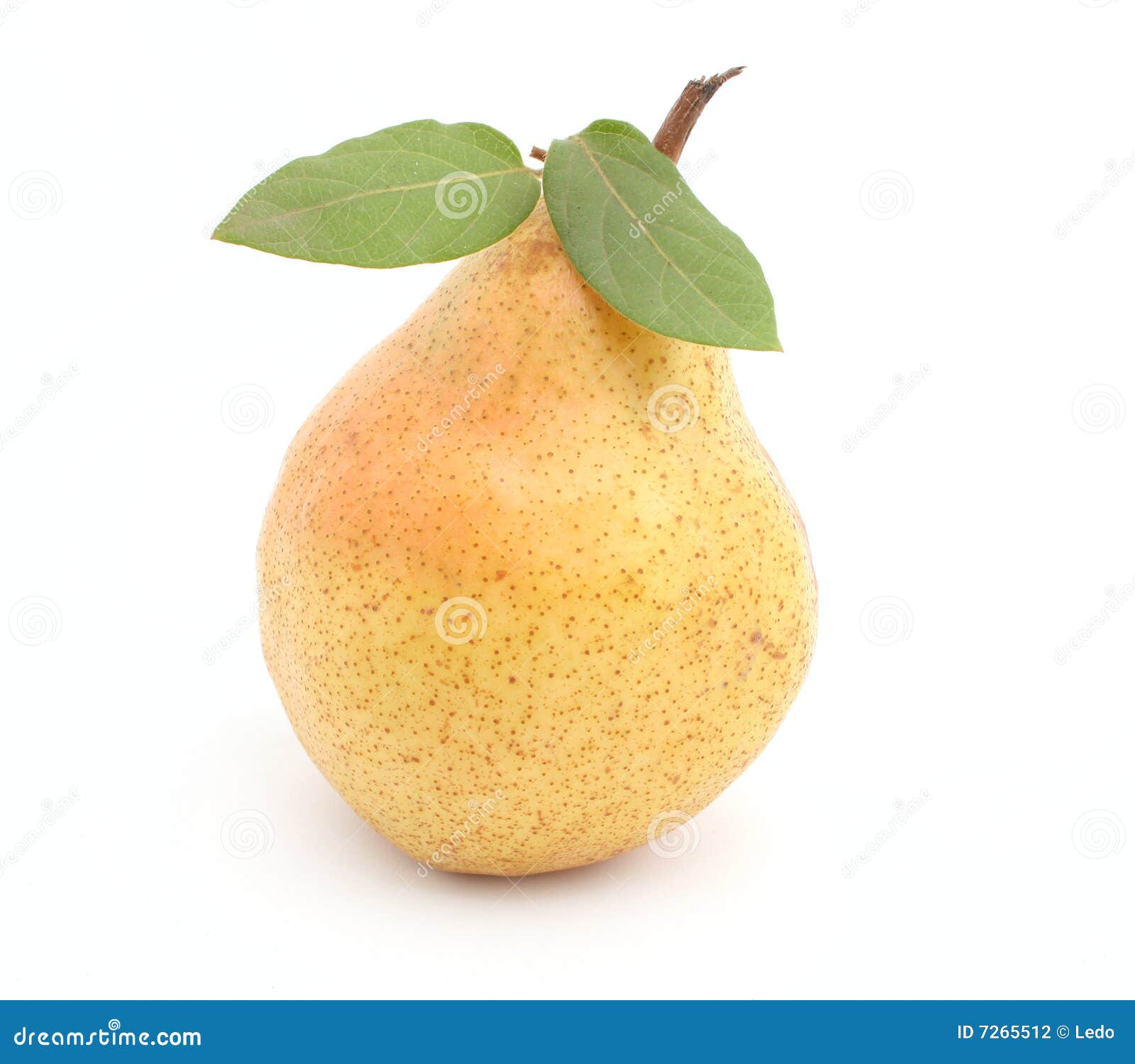 Pera fotografia stock. Immagine di bianco, frutta, fresco - 7265512