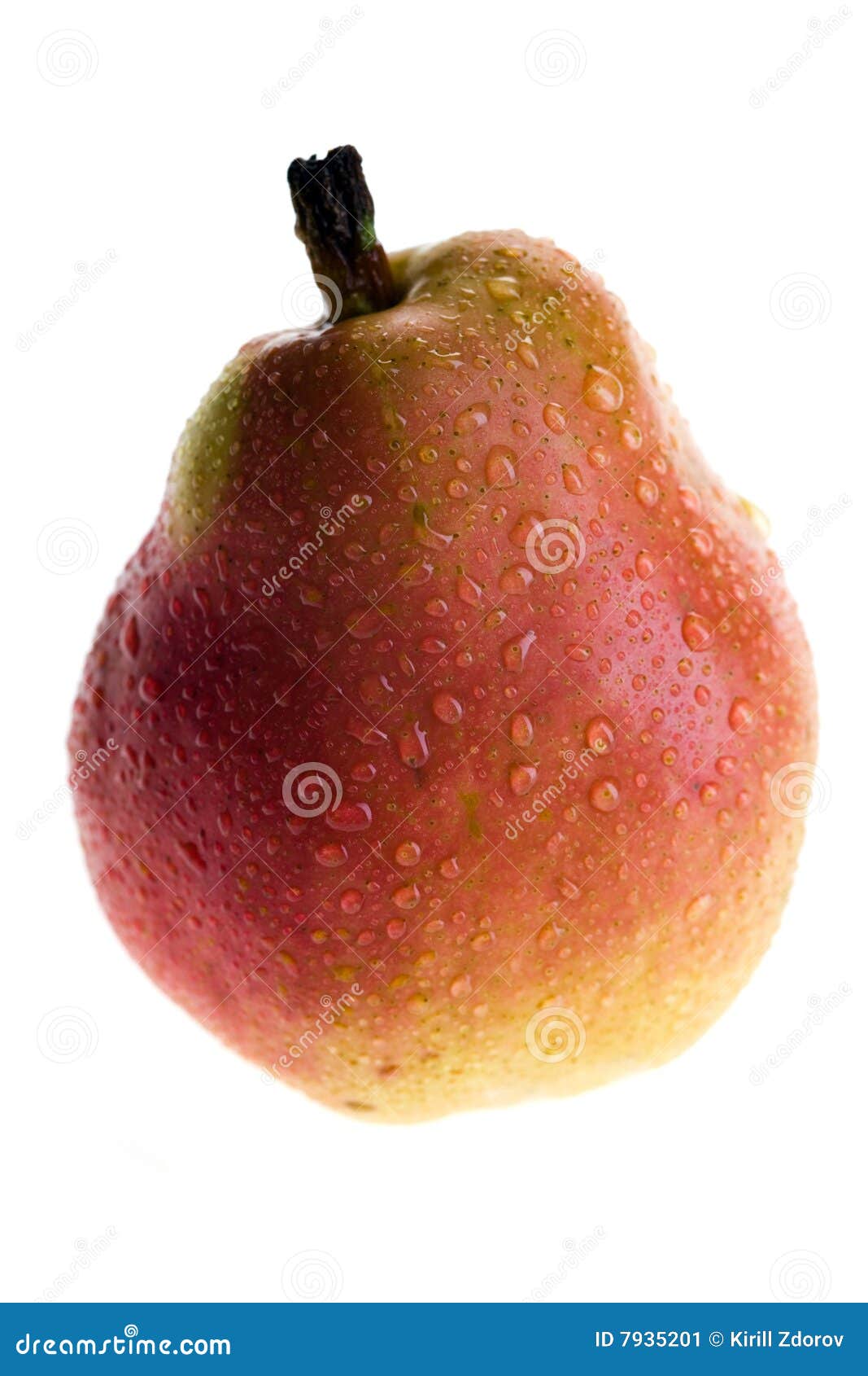 Pera imagem de stock. Imagem de fresco, apetite, vermelho - 7935201
