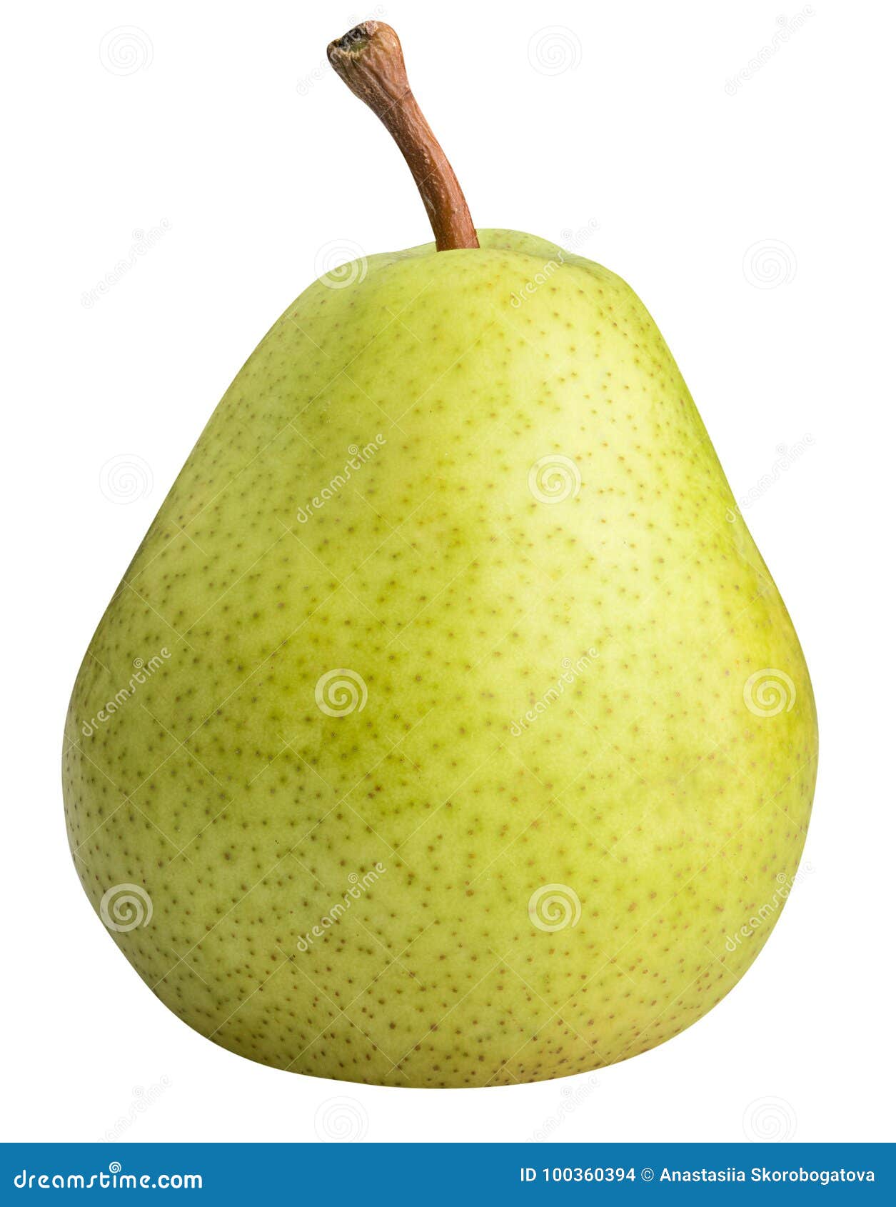 Pera Aislada En El Fondo Blanco Foto de archivo - Imagen de estudio ...