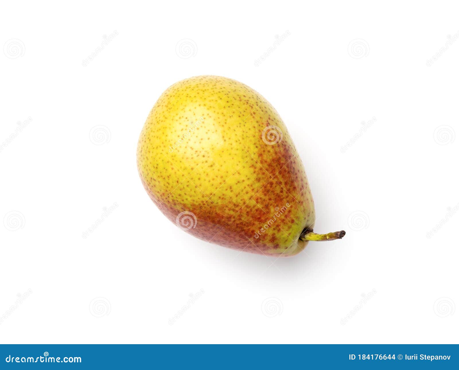 Pera Aislada En Fondo Blanco. Paro Plano Foto de archivo - Imagen de ...