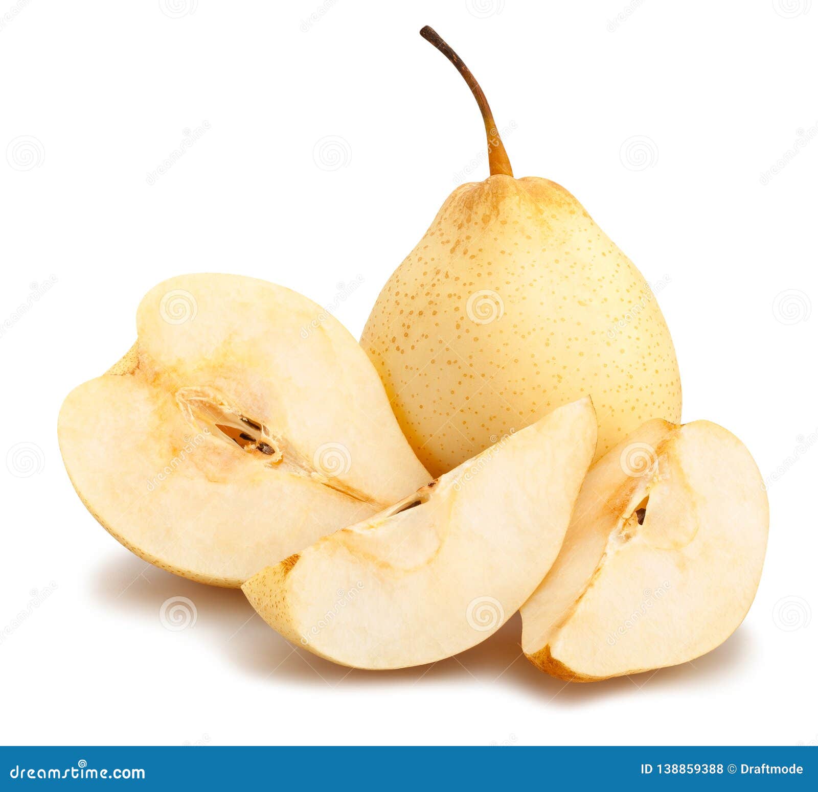 Pera de Nashi foto de archivo. Imagen de delicioso, fondo - 138859388