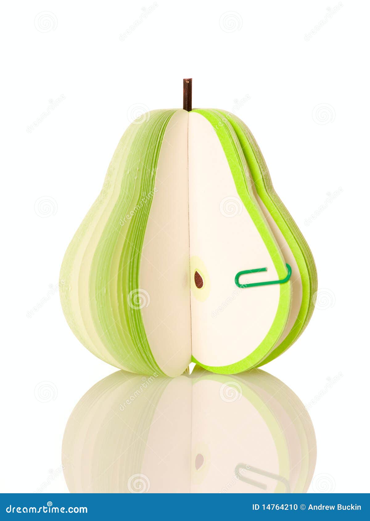 Pera del papel foto de archivo. Imagen de rojo, aguja - 14764210