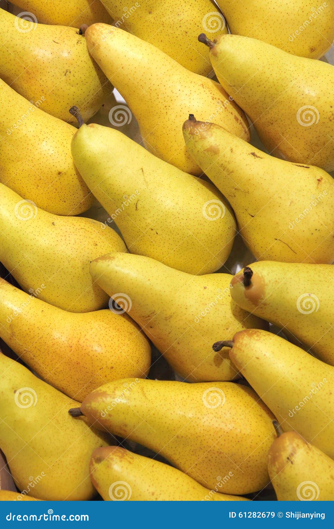 Pera di bartlett immagine stock. Immagine di frutte, giallo - 61282679