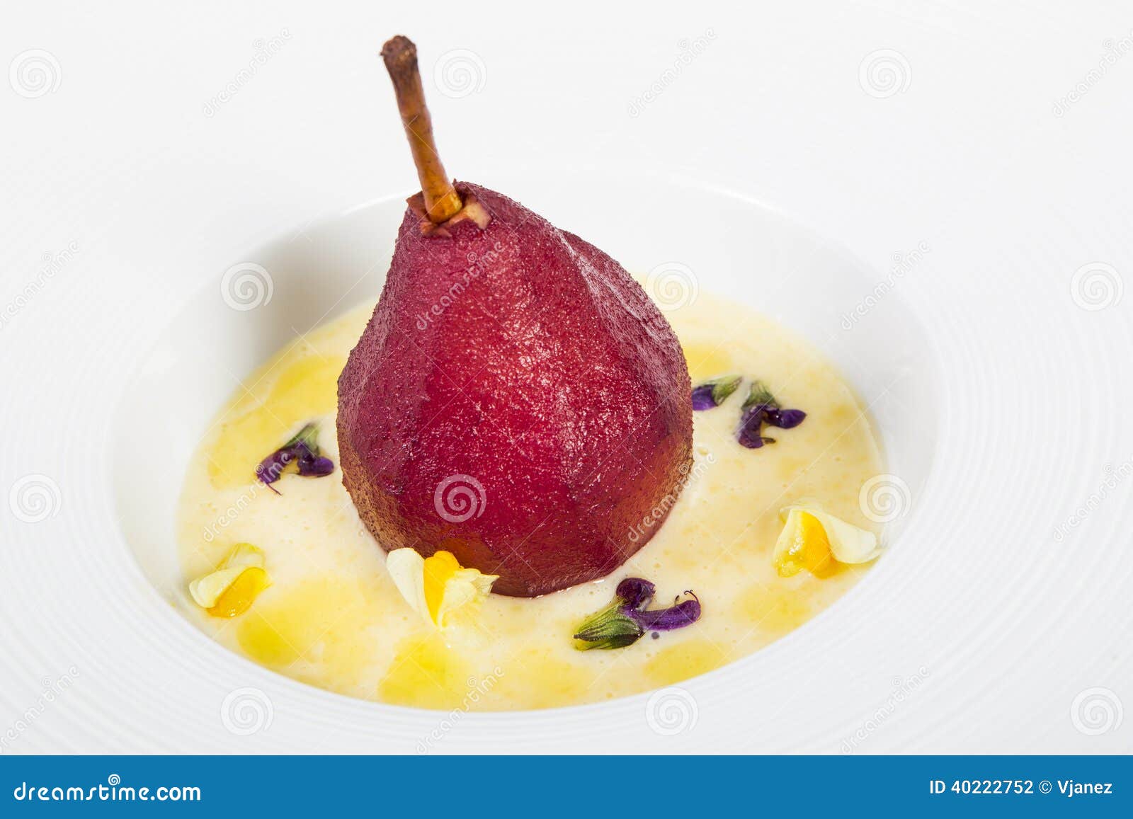 Pera dulce foto de archivo. Imagen de miel, fondos, placa - 40222752