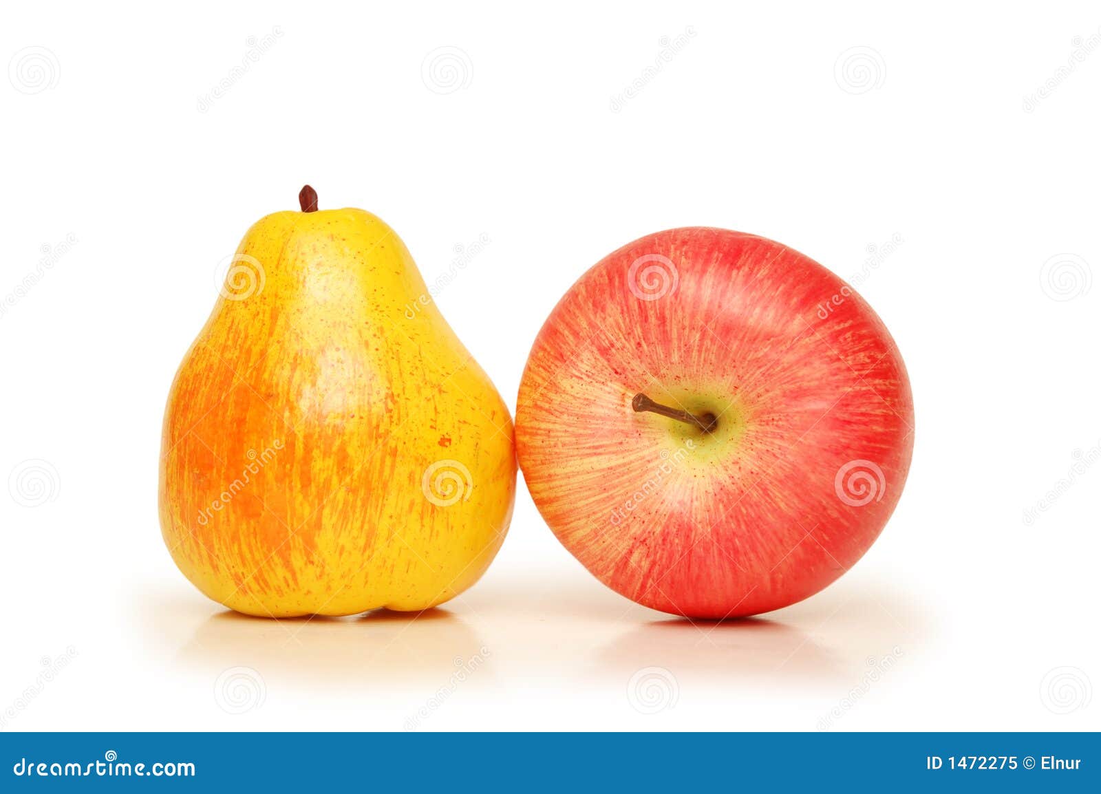 Pera e mela immagine stock. Immagine di rinfrescamento - 1472275