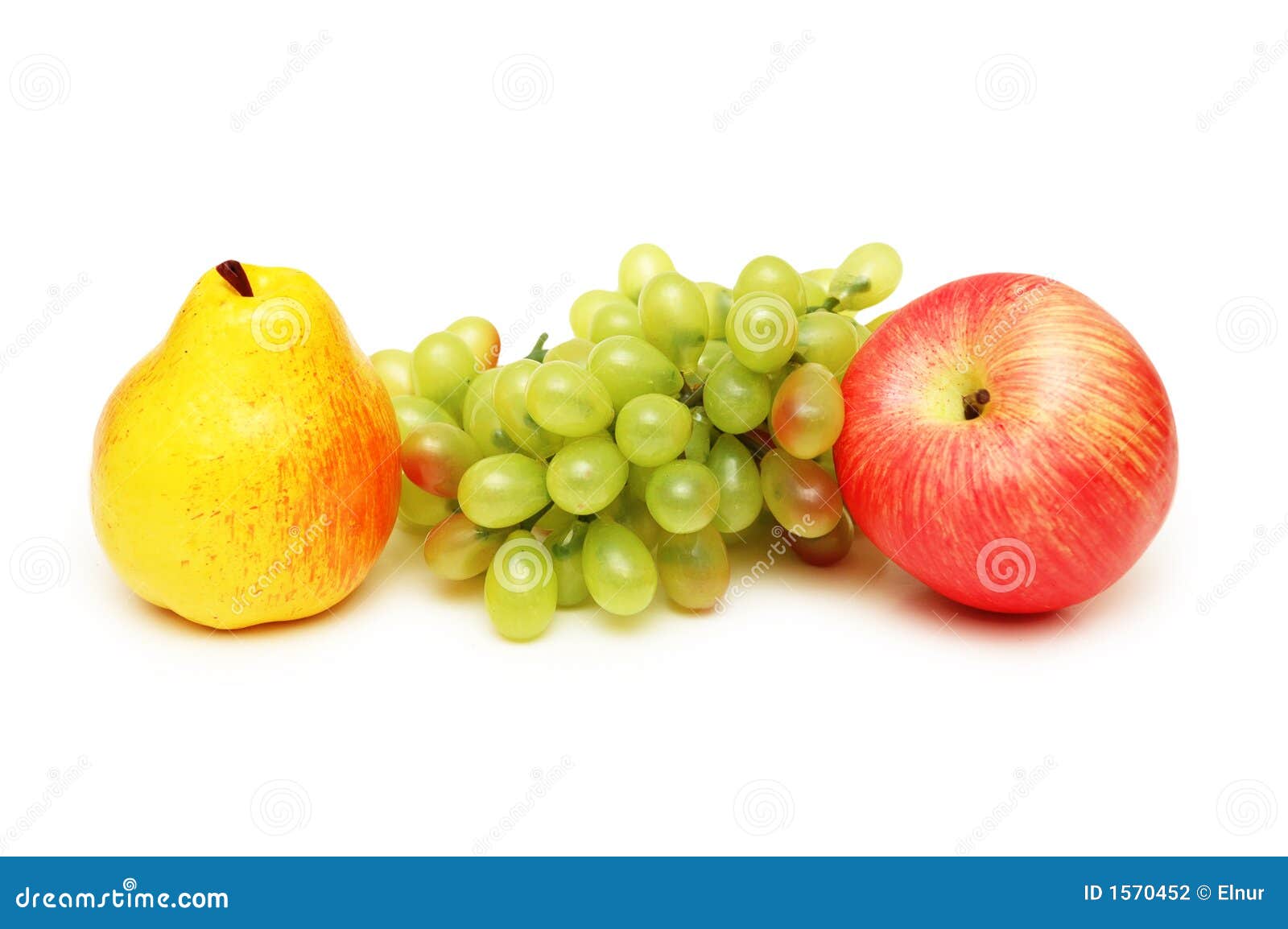 Pera, manzana y uvas foto de archivo. Imagen de agricultura - 1570452