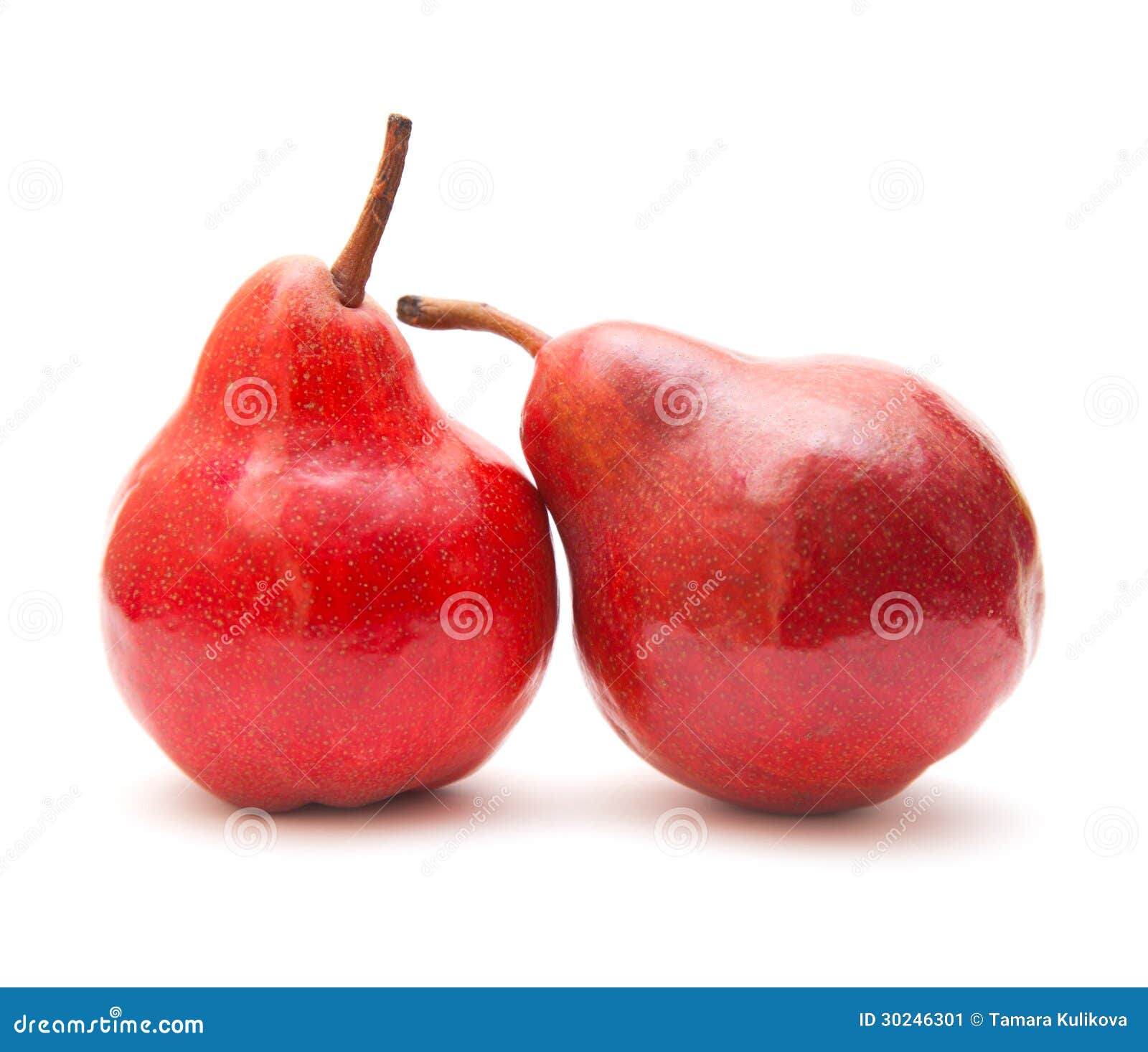 Pera roja imagen de archivo. Imagen de travieso, forma - 30246301