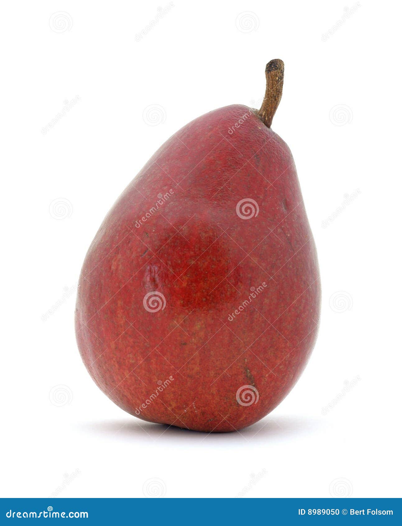 Pera roja foto de archivo. Imagen de delicioso, producto - 8989050