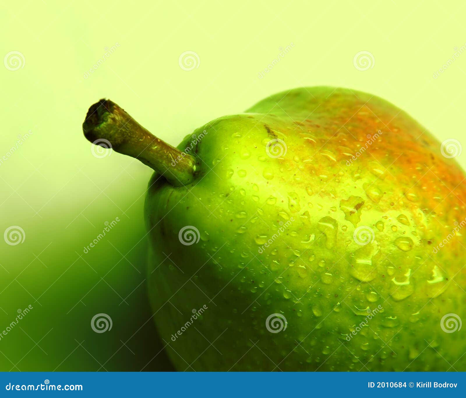 Pera verde foto de archivo. Imagen de bocado, alimentos - 2010684