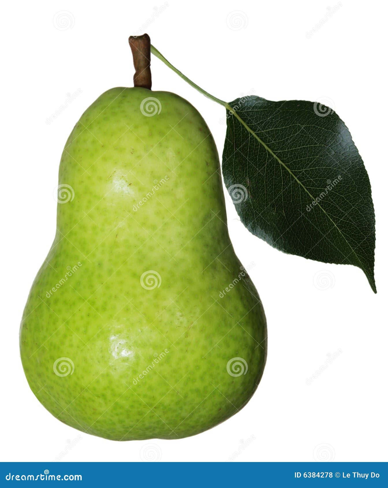 Pera verde fotografia stock. Immagine di giallo, frutta - 6384278