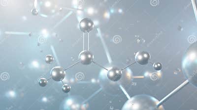 Peracetic Acid Molecular Structure, 3d Model Molecule, Peroxy Acid ...