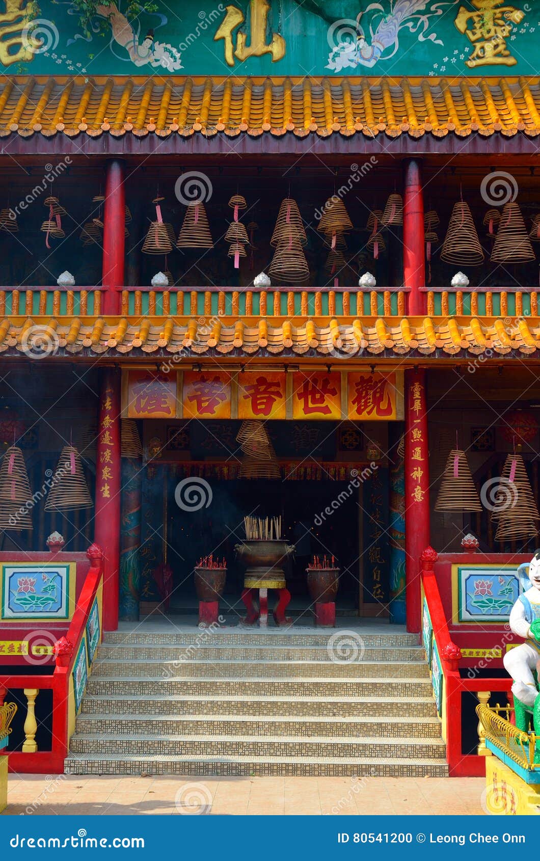 Perak Cave Buddhist Temples in Ipoh City, Perak, Malaysia Stock Photo ...