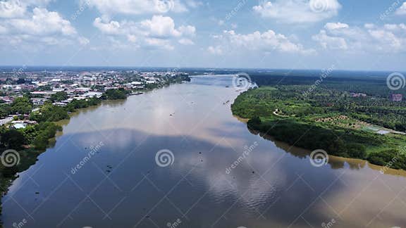 Perak River at Teluk Intan, Perak Stock Image - Image of beach, intan ...