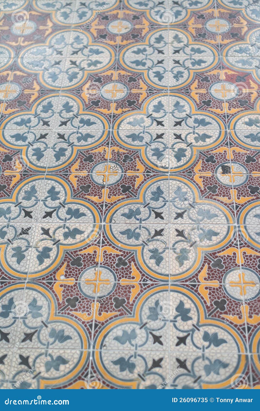 Peranakan Tile Flooring stock image. Image of design - 26096735